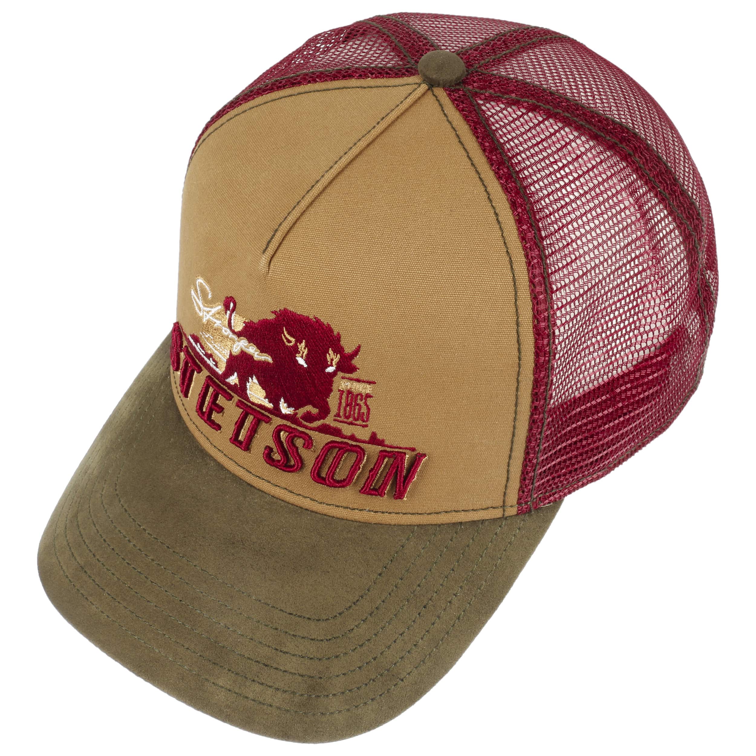 Stronger Bison Trucker Cap by Stetson - 49,00
