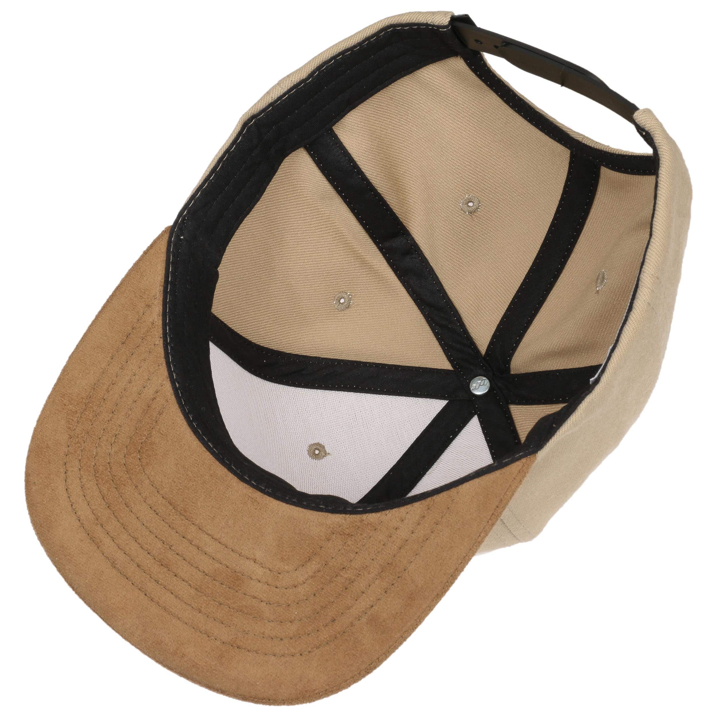 Suede 6 Panel Snapback Cap by Reell - 34,95