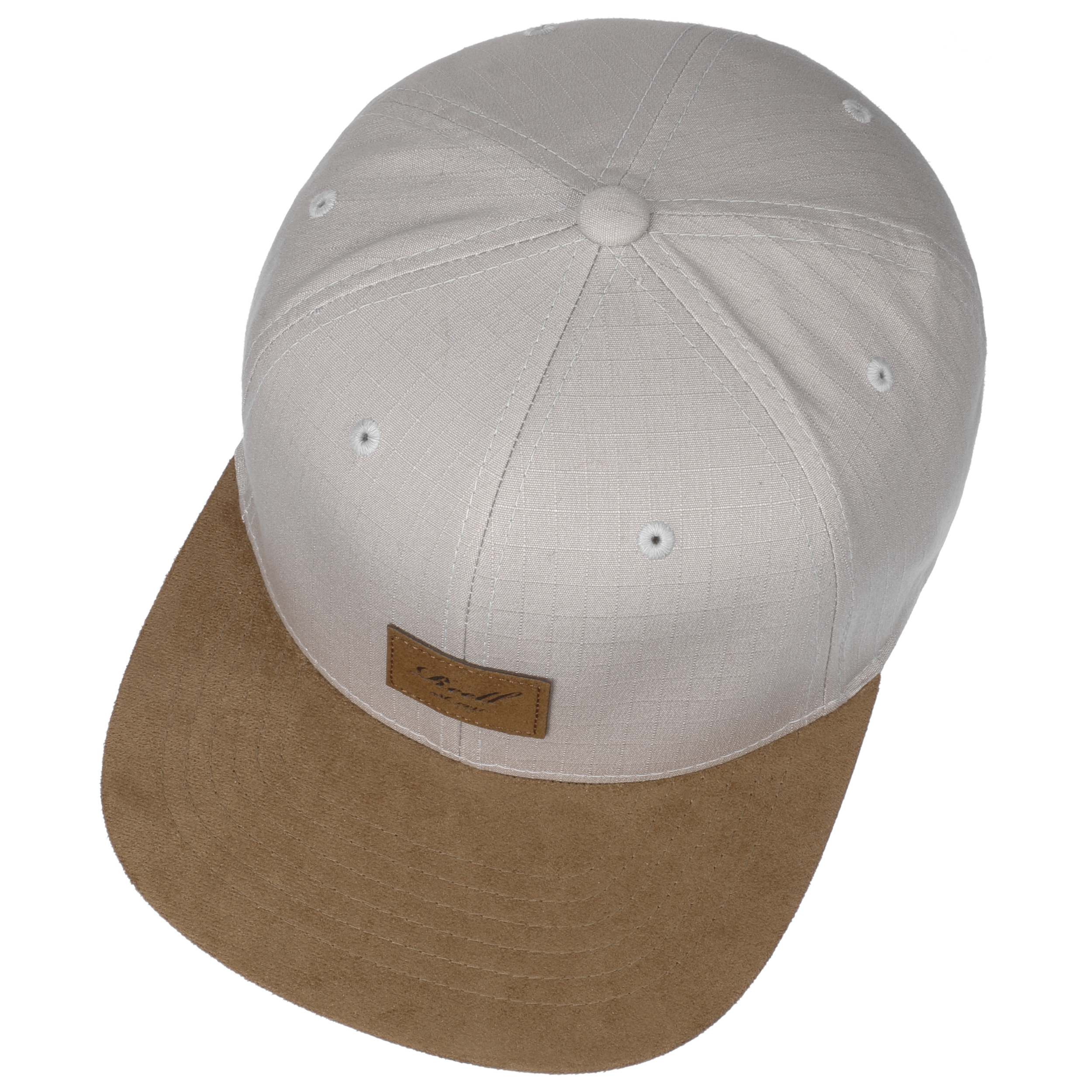 Suede 6 Panel Snapback Cap by Reell - 34,95