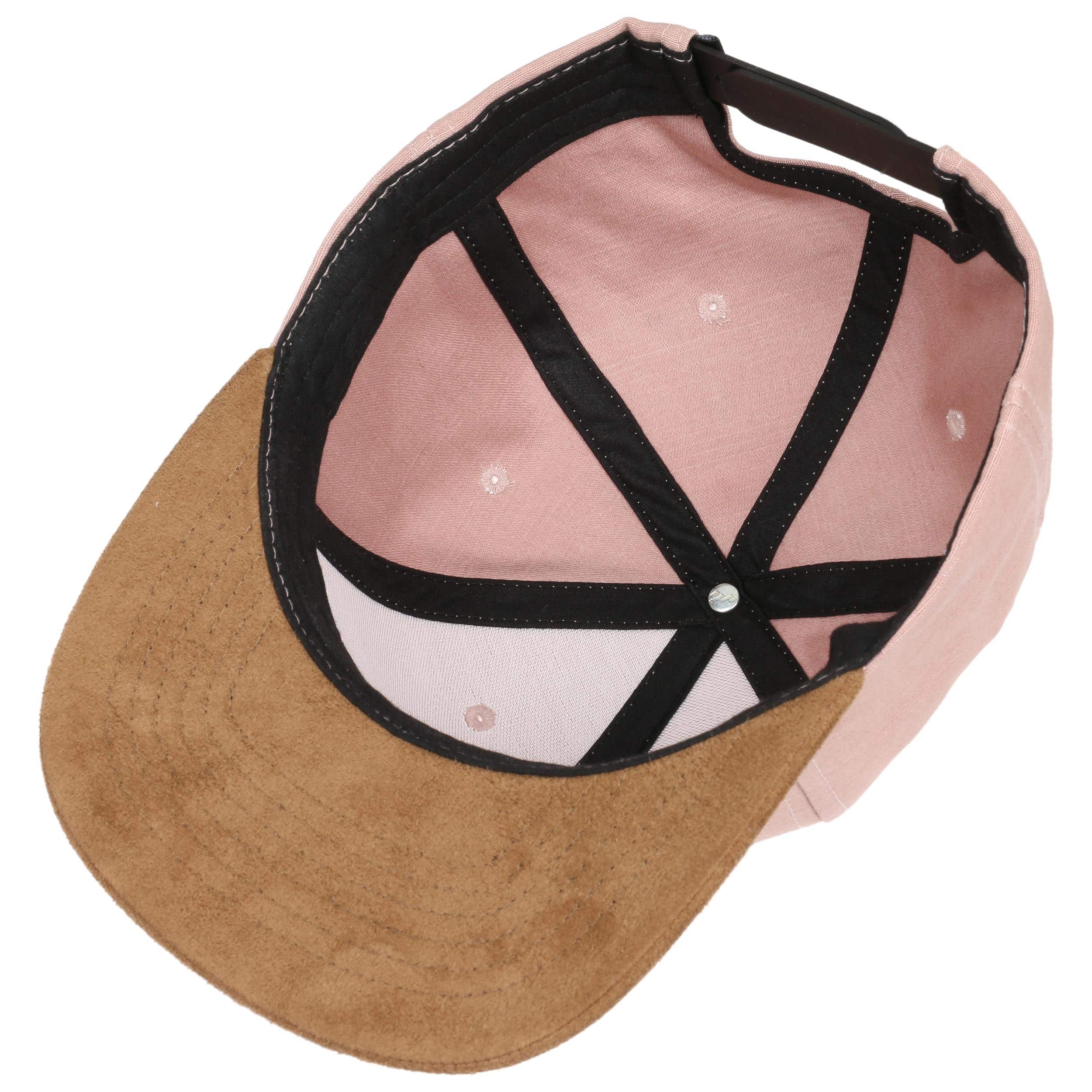 Suede 6 Panel Snapback Cap by Reell - 34,95