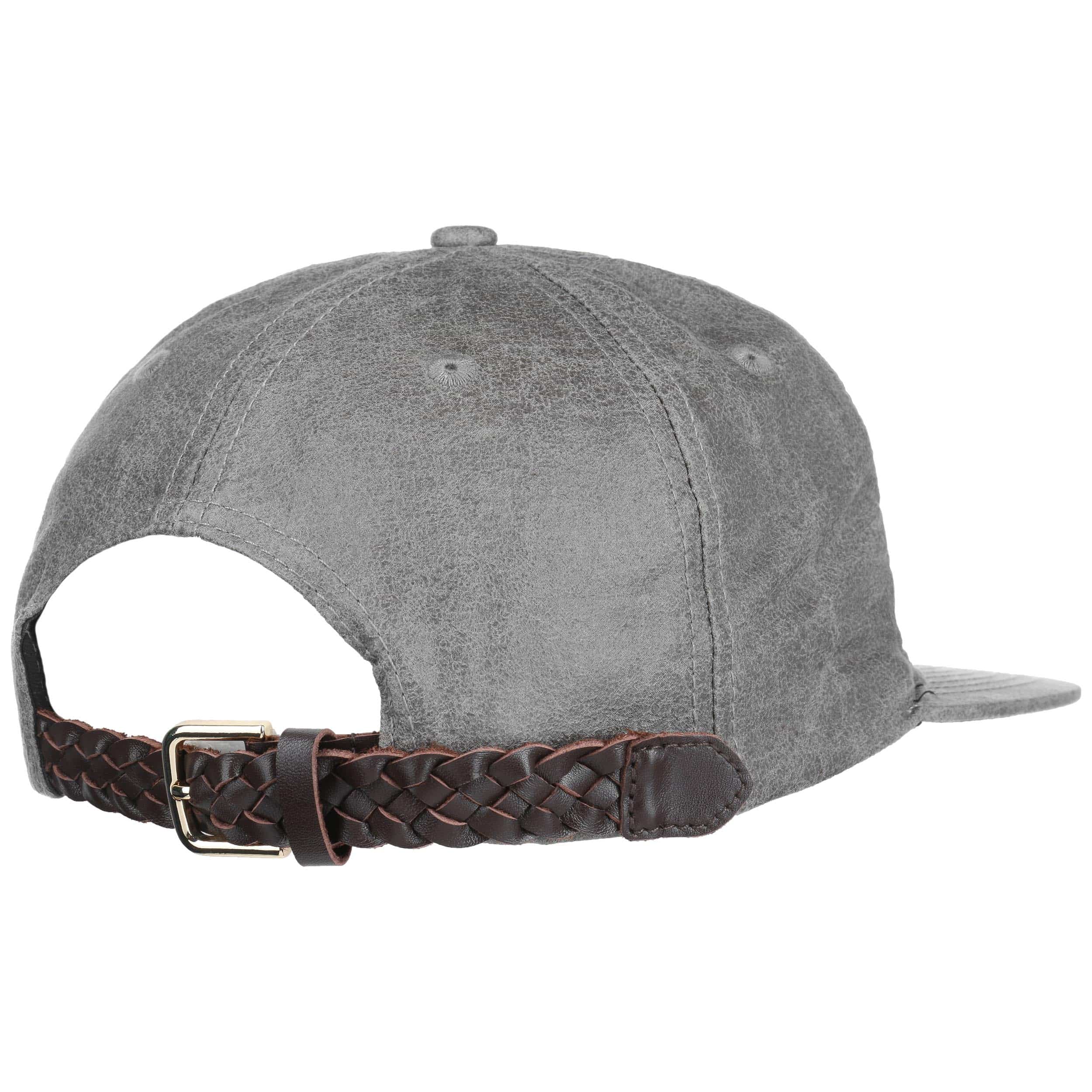 Suede Pitch Strapback Cap by Official Headwear - 21,95