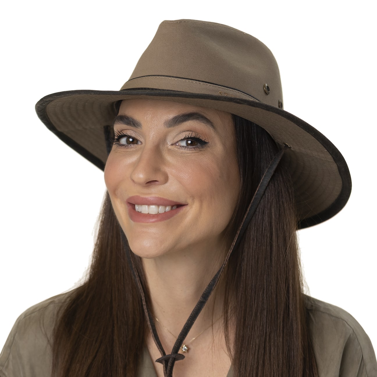 Tarnell Traveller Bomullshatt by Stetson - 799,00 kr