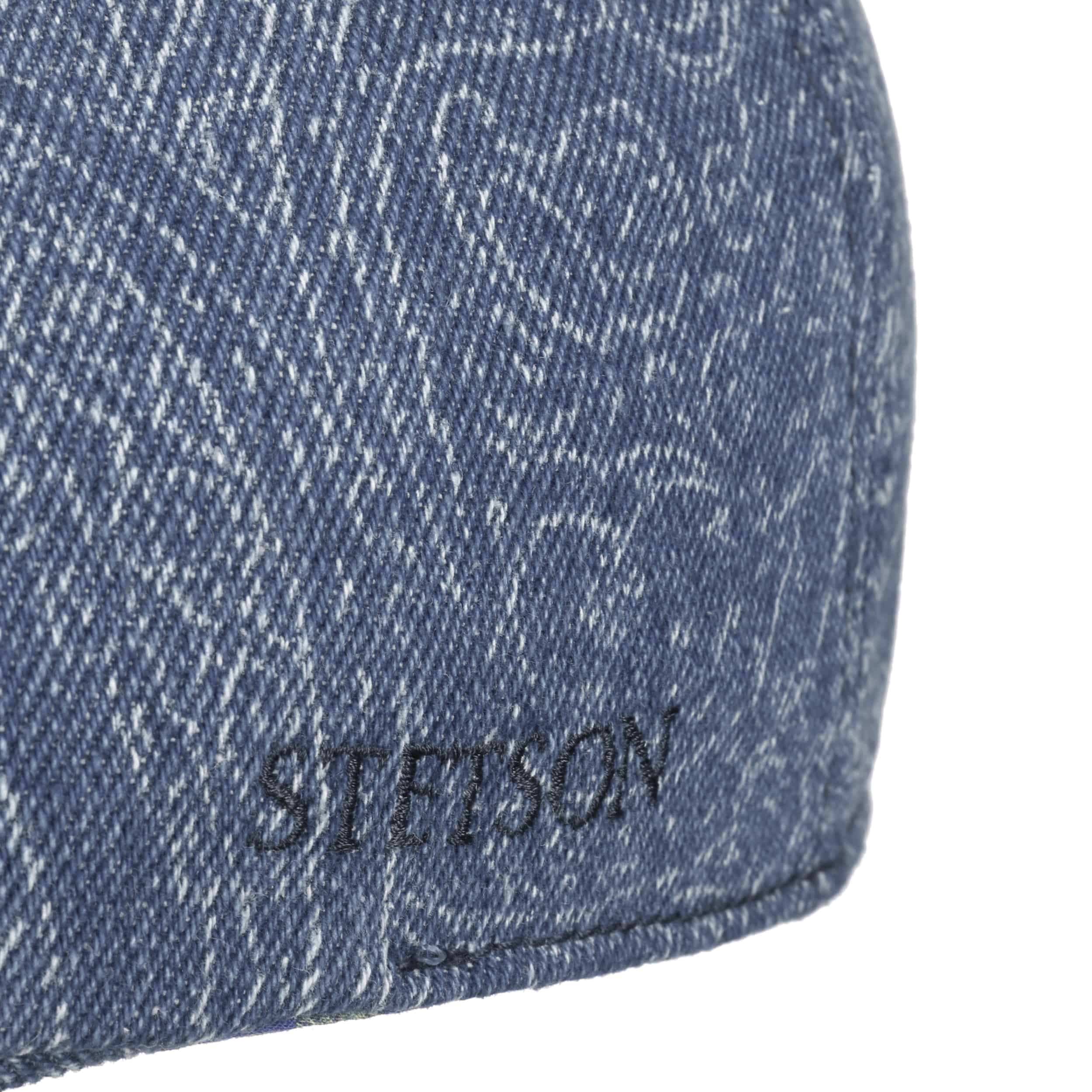 Texas Denim Paisley Flatcap by Stetson - 59,00
