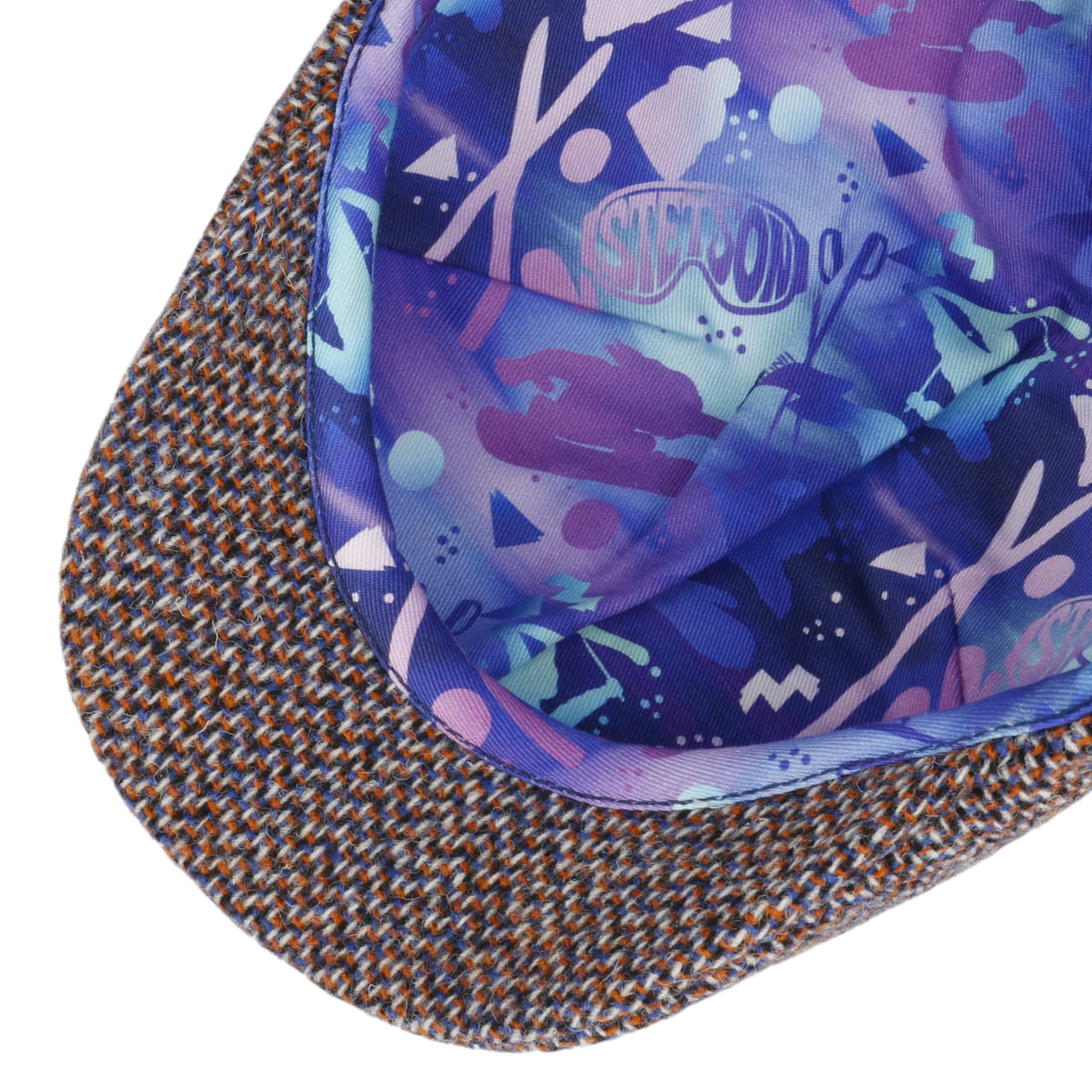 Texas Freestyle Harris Tweed Flatcap by Stetson - CHF 137.95