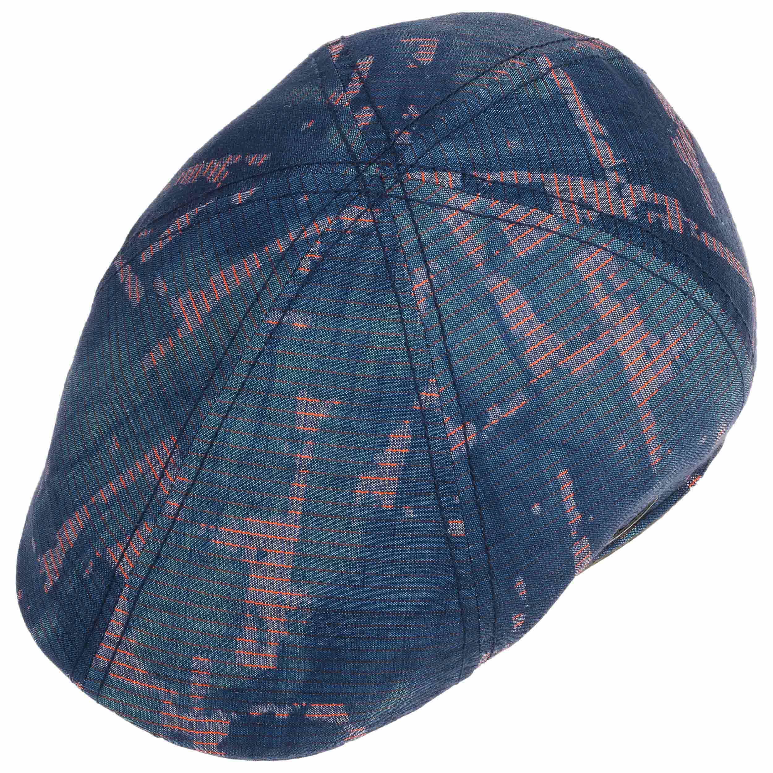 Texas Neon Stripes Flatcap by Stetson - 49,00