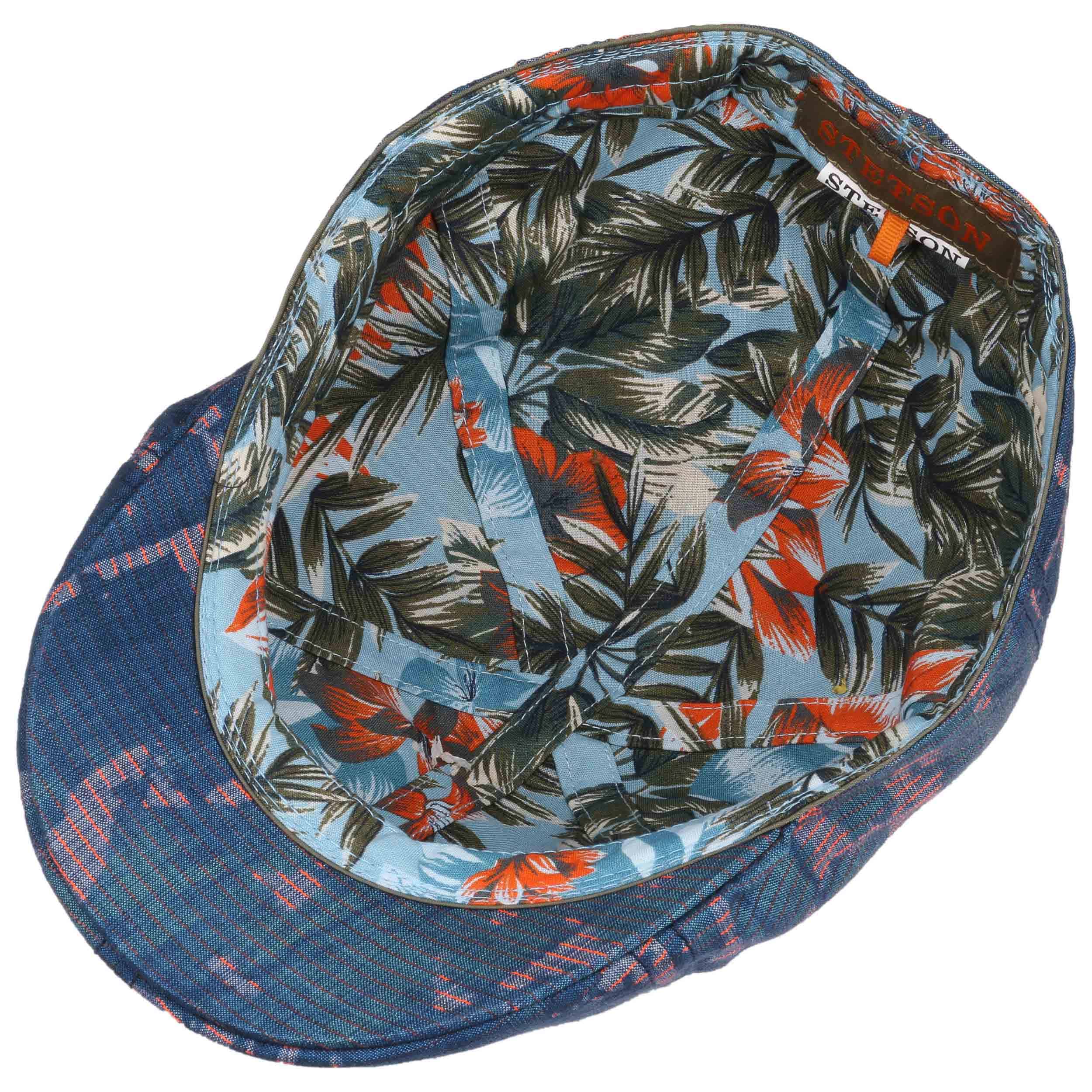 Texas Neon Stripes Flatcap by Stetson - 49,00