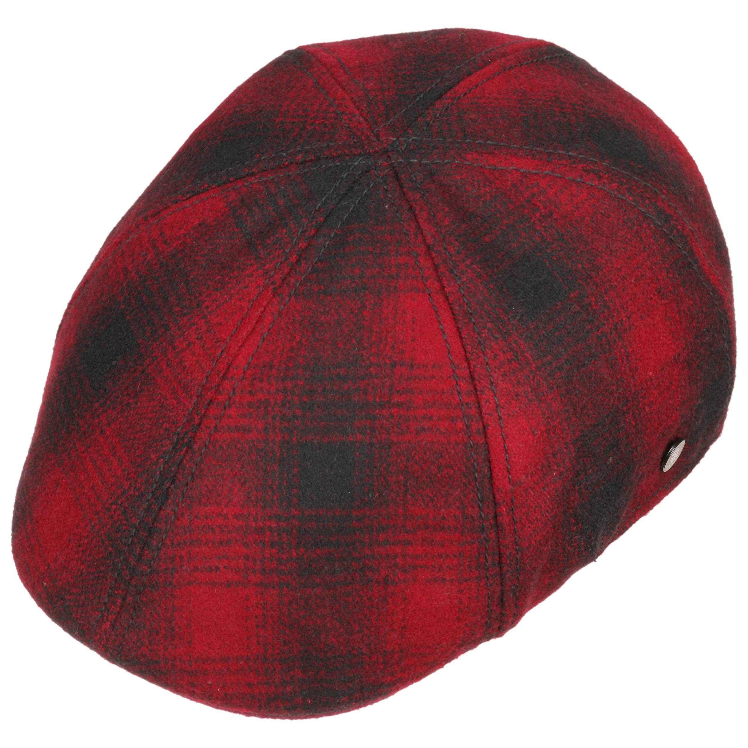 Texas Wool Check Gatsby Cap by Stetson - 39,00