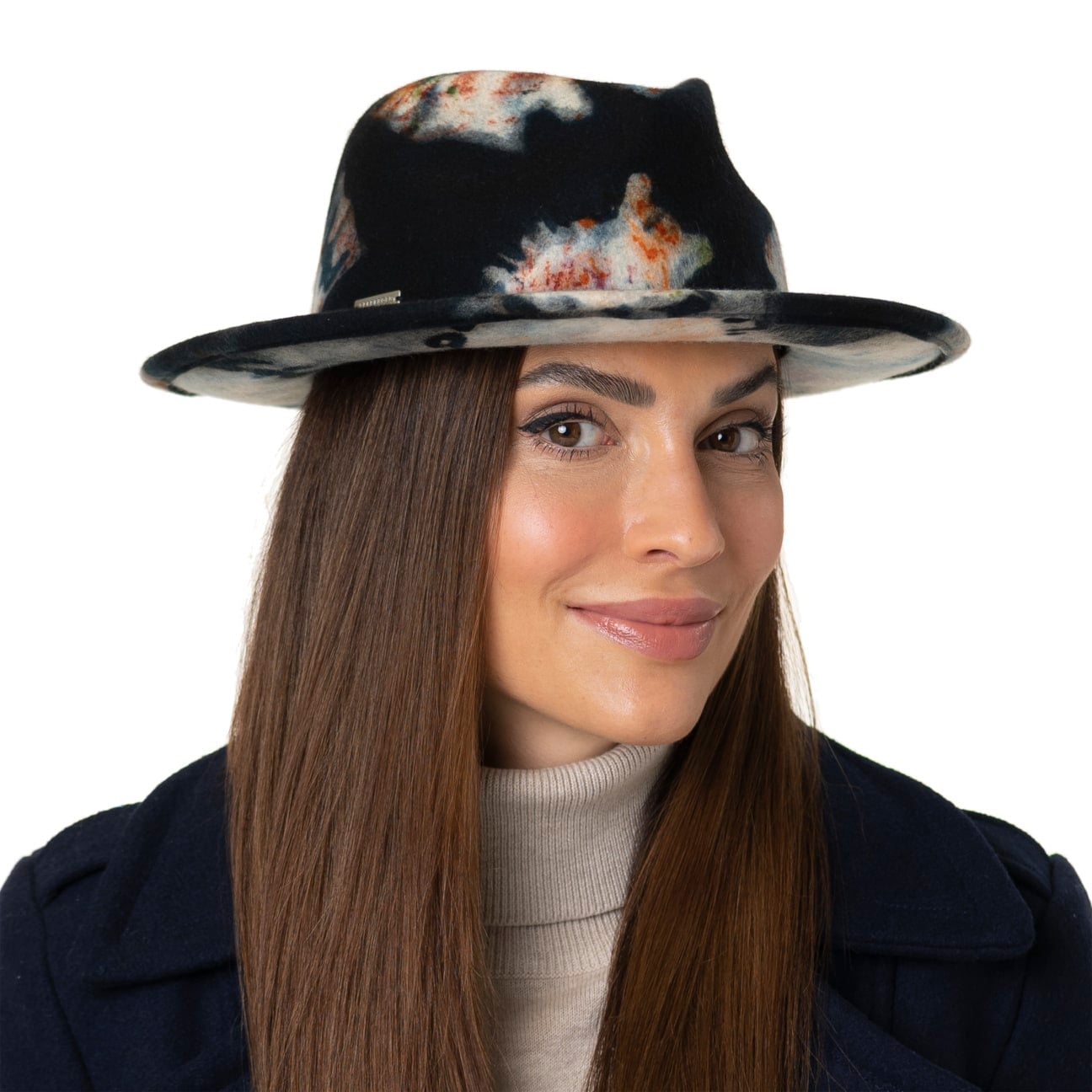 Tie Dye Fedora Filzhut by Seeberger - CHF 96.95