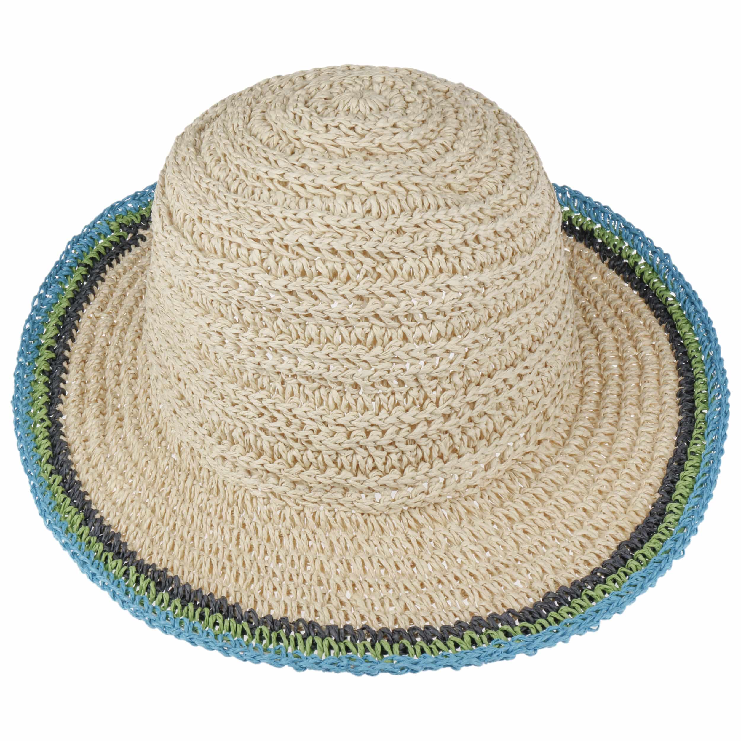 Tricolour Edge Strohhut by Lipodo - CHF 33.95