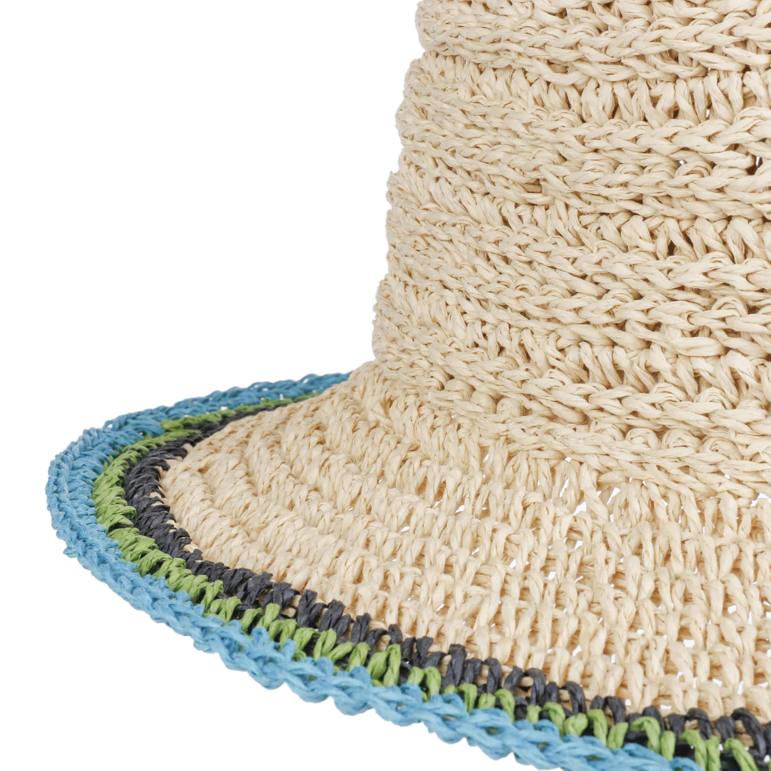 Tricolour Edge Strohhut by Lipodo - 29,95