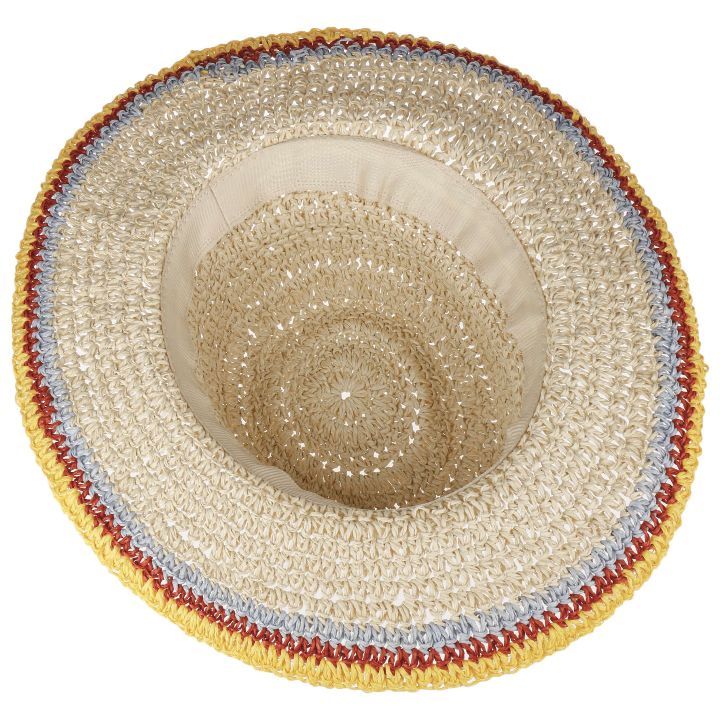 Tricolour Edge Strohhut by Lipodo - CHF 33.95