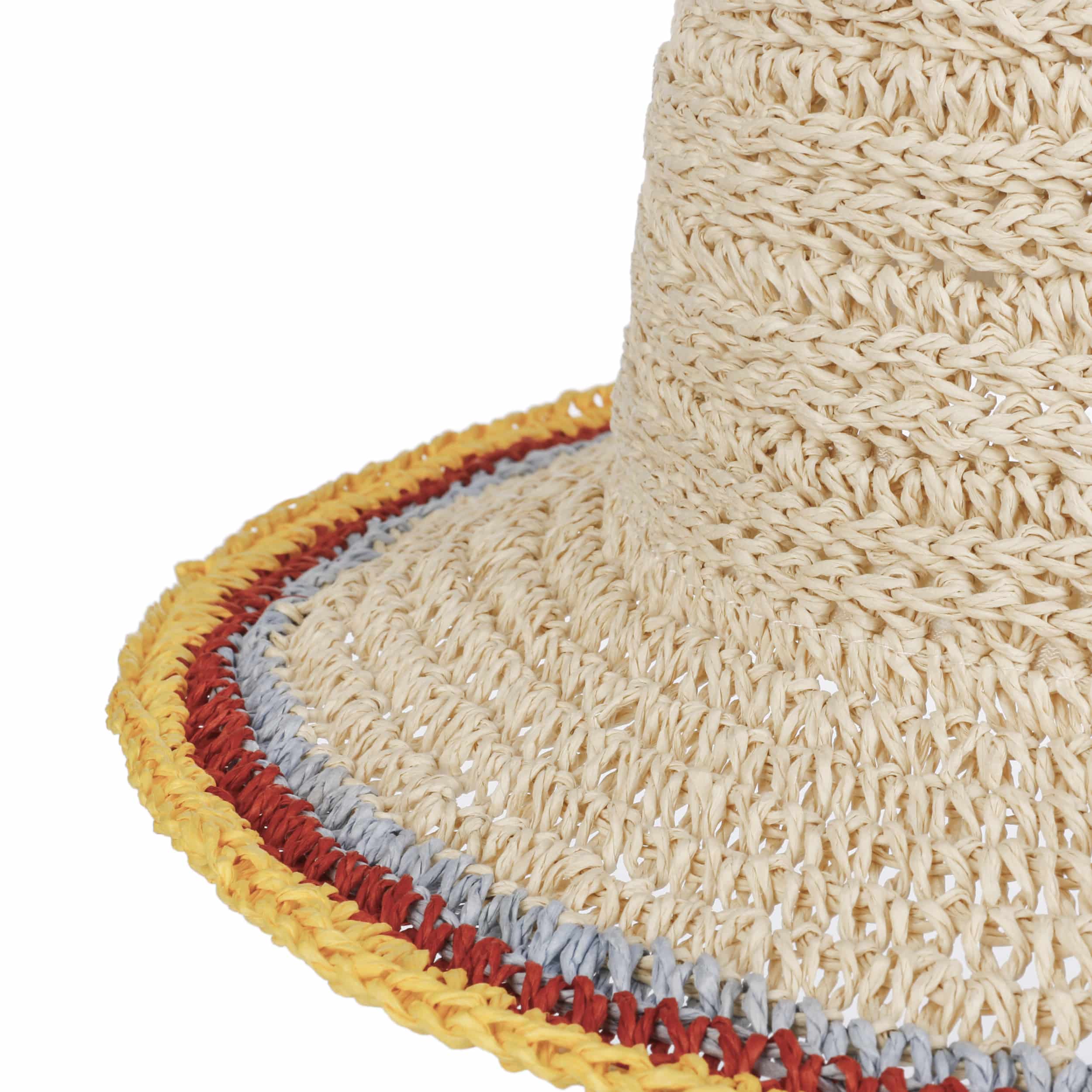 Tricolour Edge Strohhut by Lipodo - 29,95