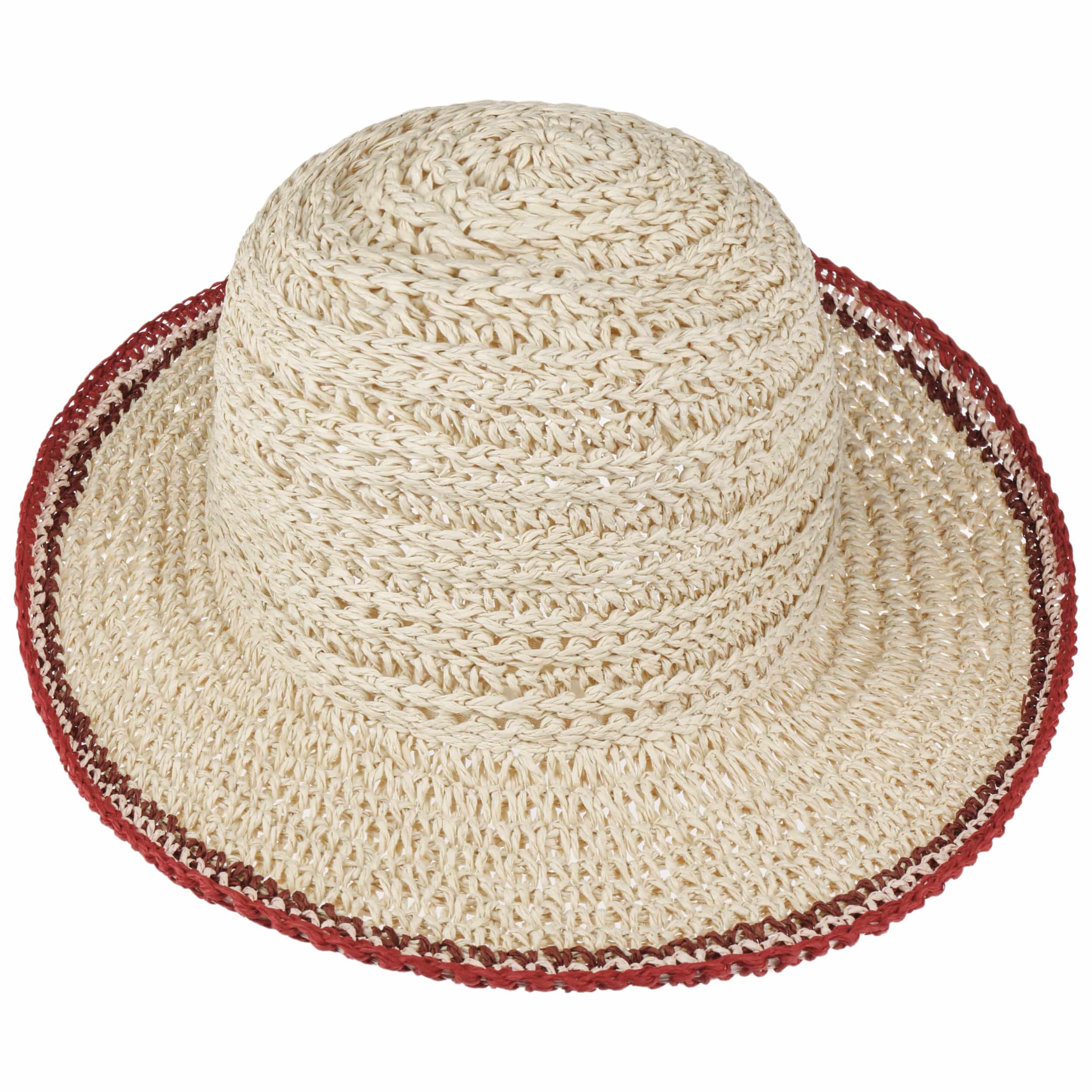 Tricolour Edge Strohhut by Lipodo - CHF 33.95