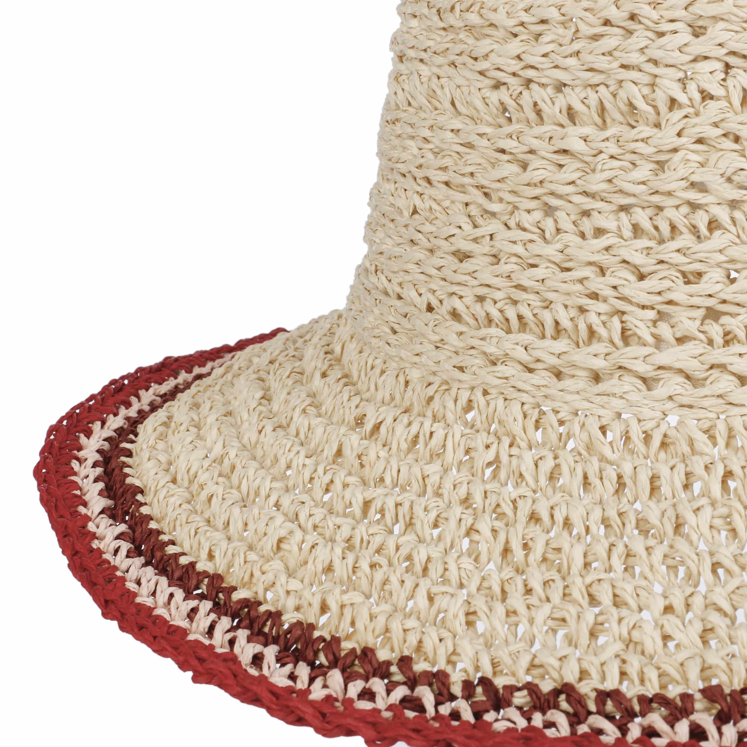 Tricolour Edge Strohhut by Lipodo - 29,95