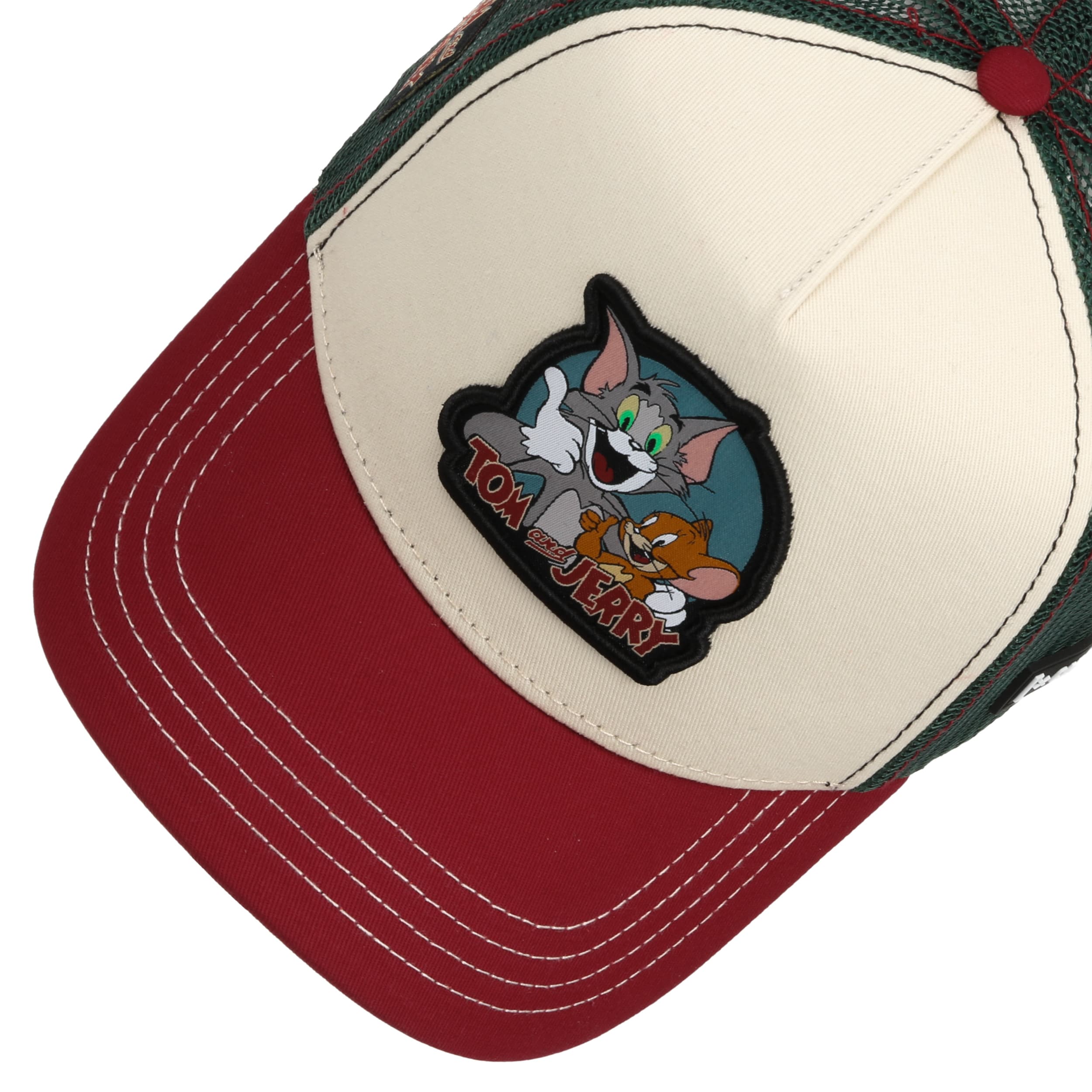 Tricolour Tom & Jerry Cap by Capslab - 34,90