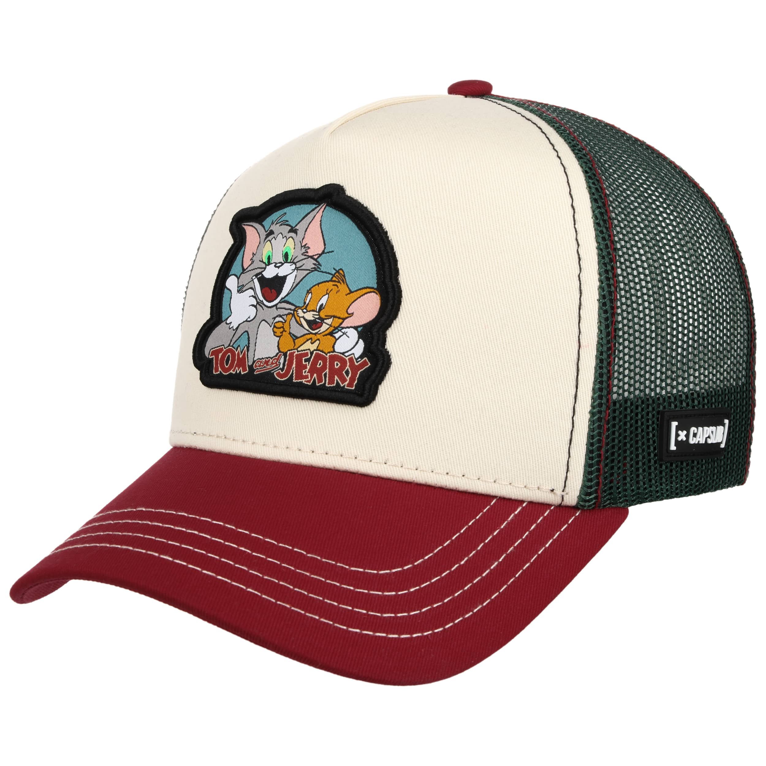 Tricolour Tom & Jerry Cap by Capslab - 34,90
