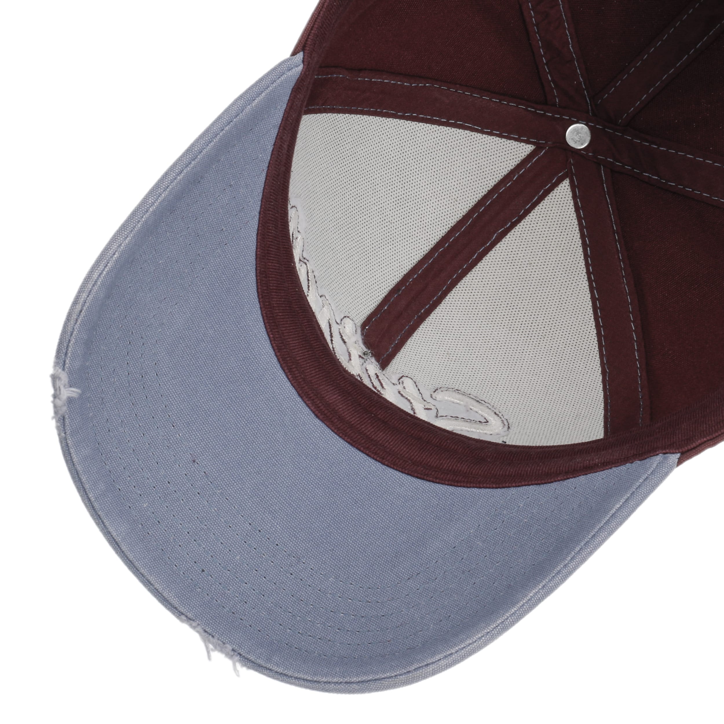 Tricolour Vintage Distressed Cap by Stetson - 49,00