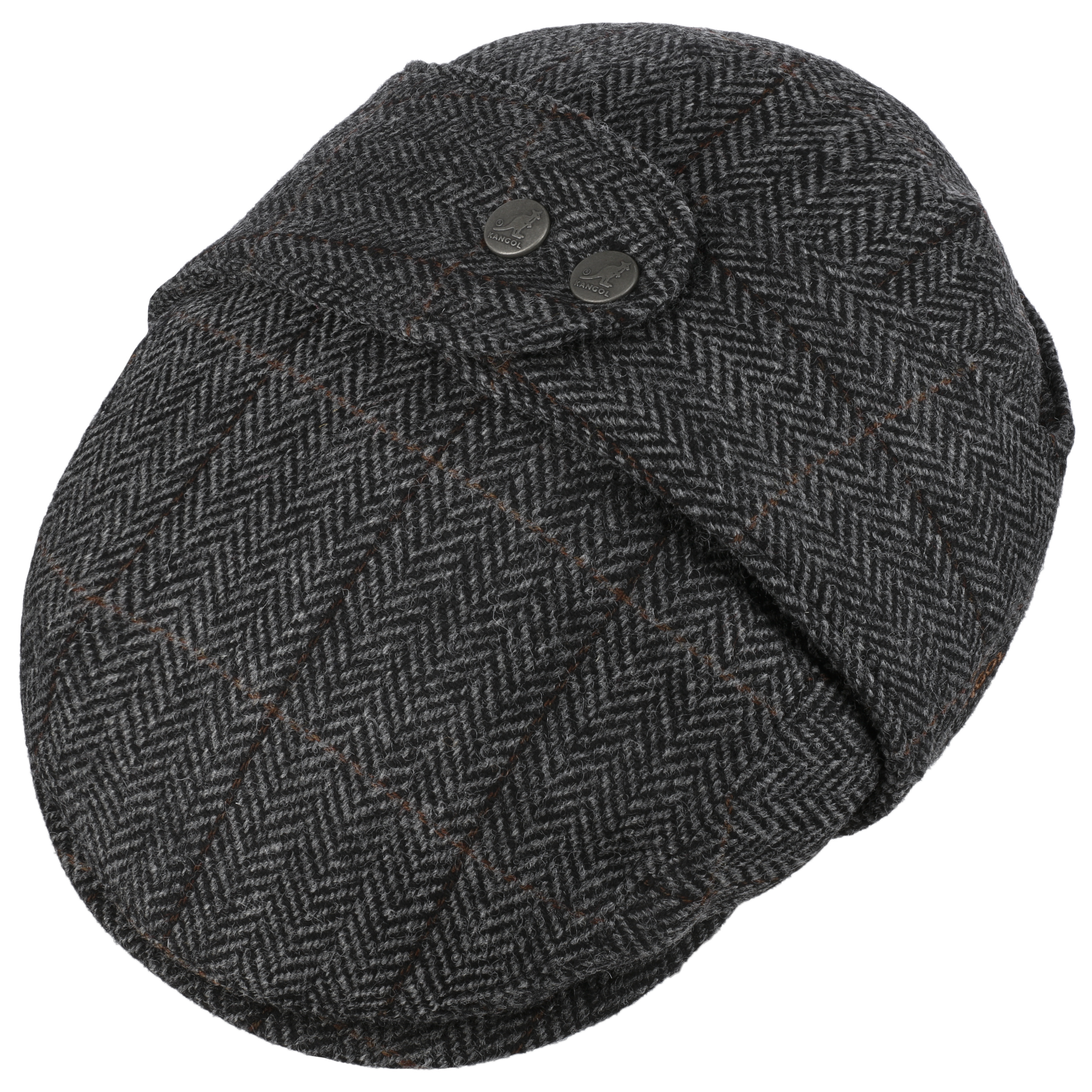 Tweed Bugatti Flatcap by Kangol - 79,00