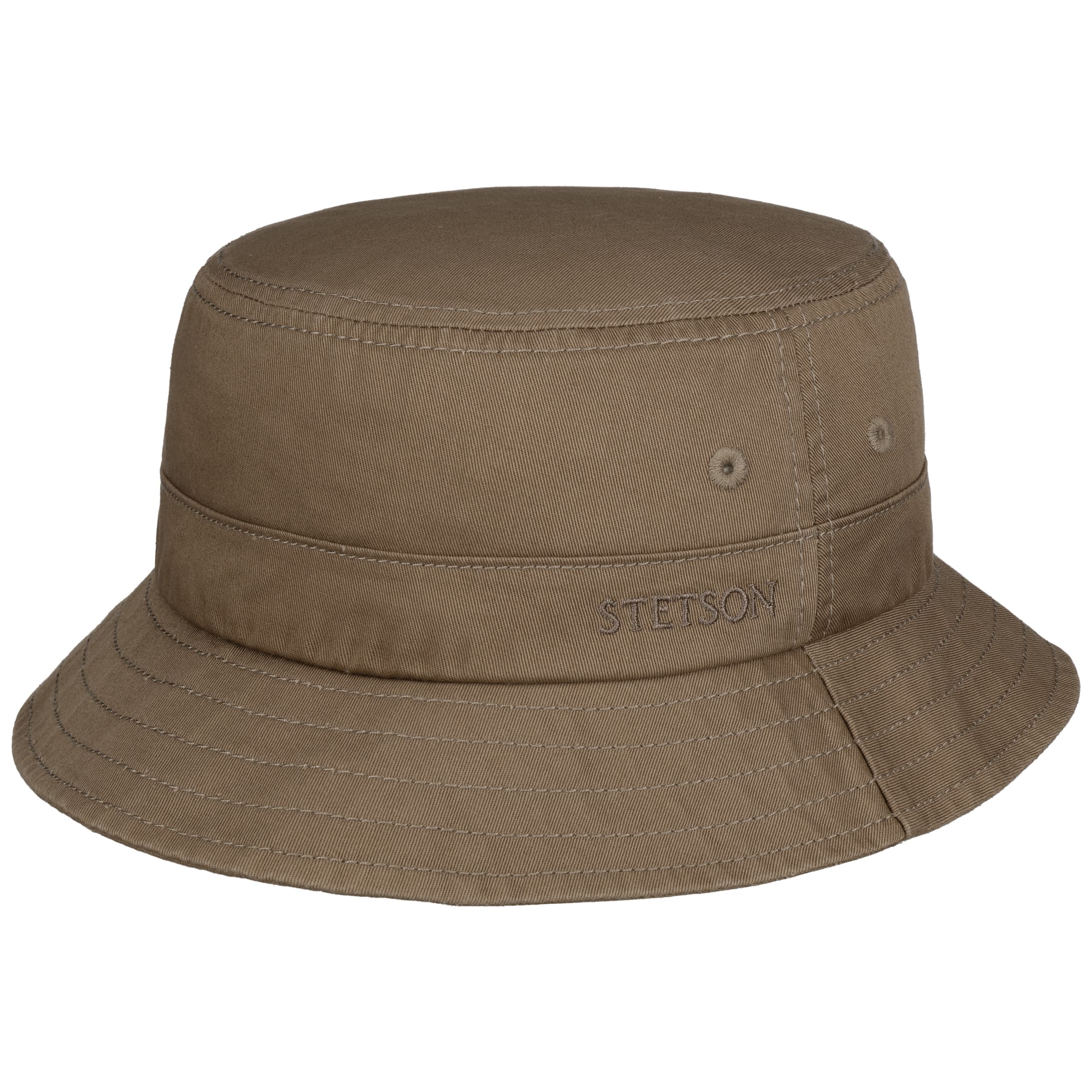 Twill Bucket Hatt med UV-Beskyttelse by Stetson - 810,00 kr