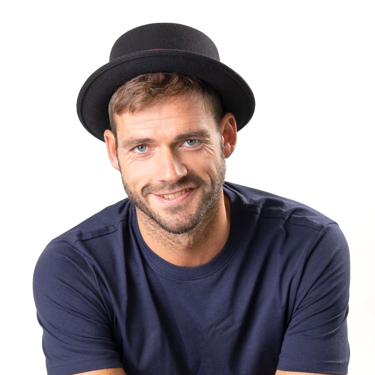 Twotone Crushable Pork Pie Hut by Lierys - CHF 84.95