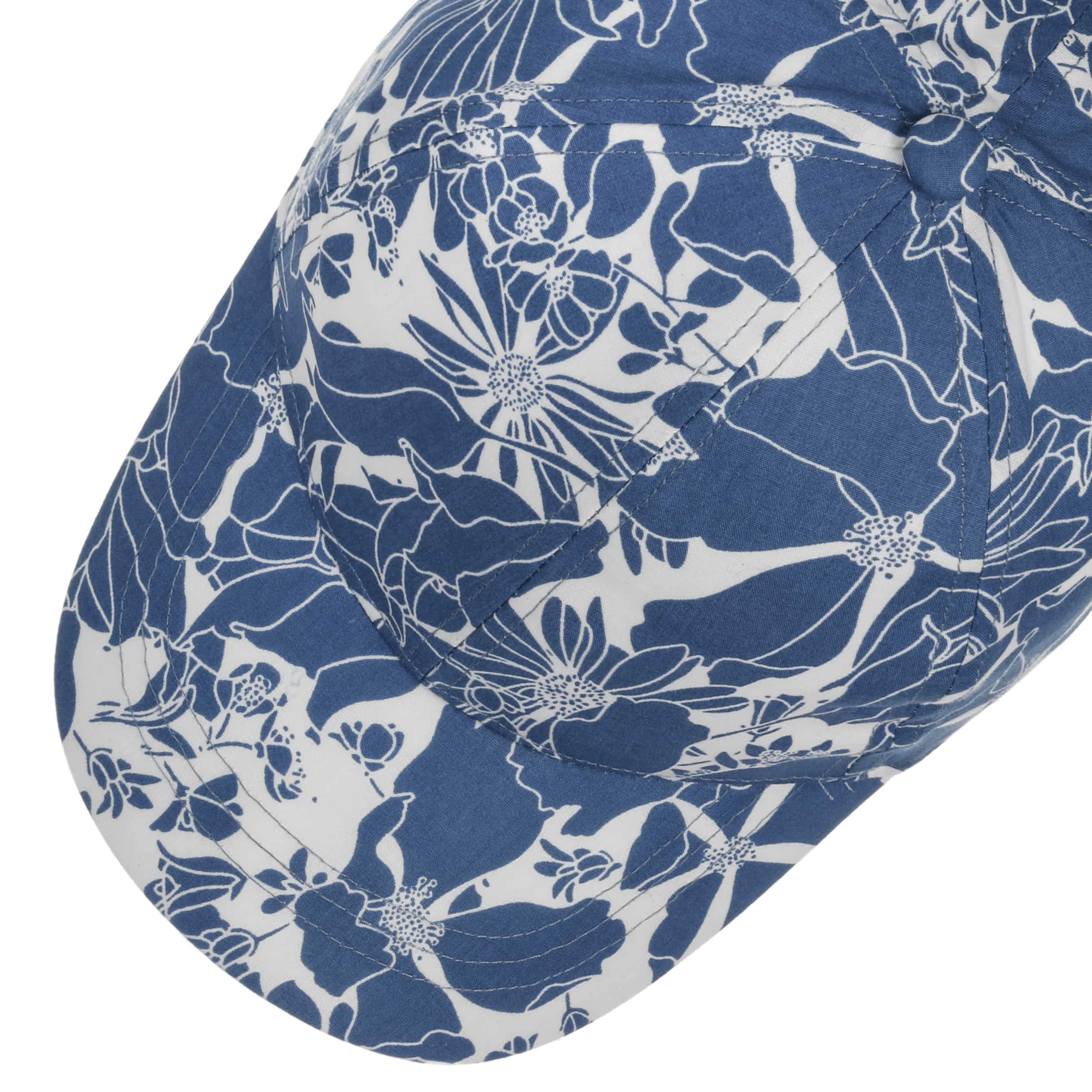 Twotone Flower Print Cap by Lipodo - 19,95