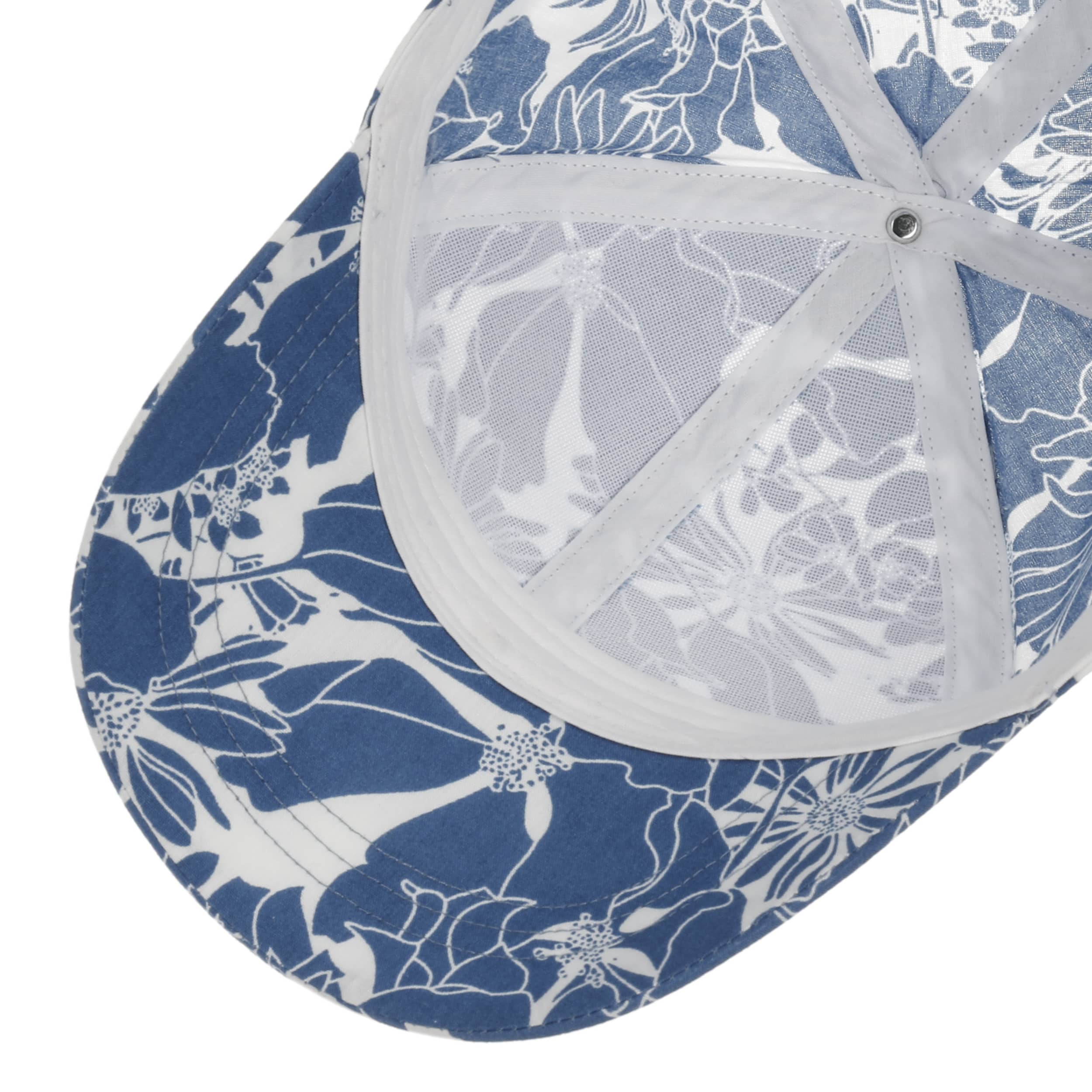 Twotone Flower Print Cap by Lipodo - 19,95