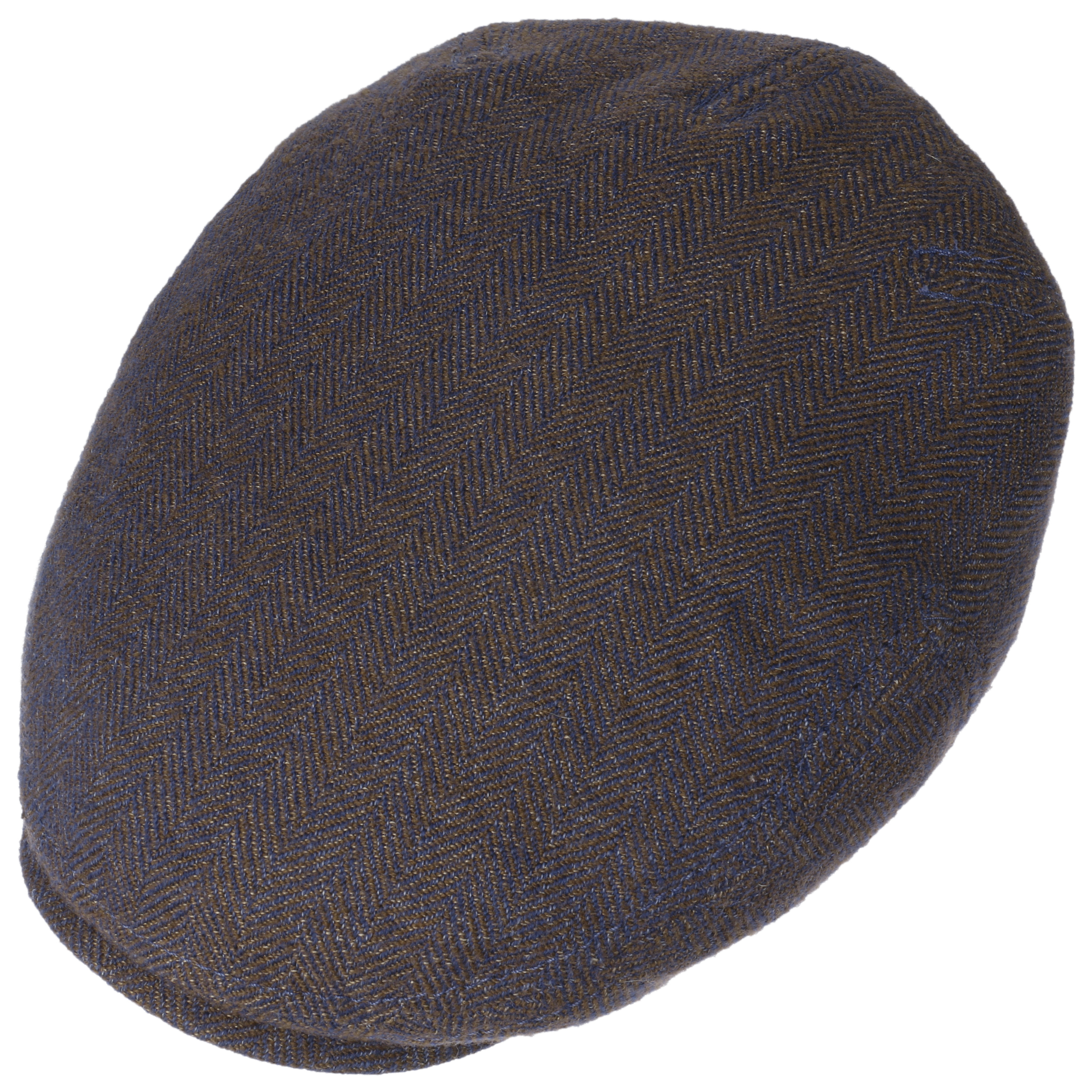 Twotone Herringbone Driver Flatcap by Stetson - 59,00