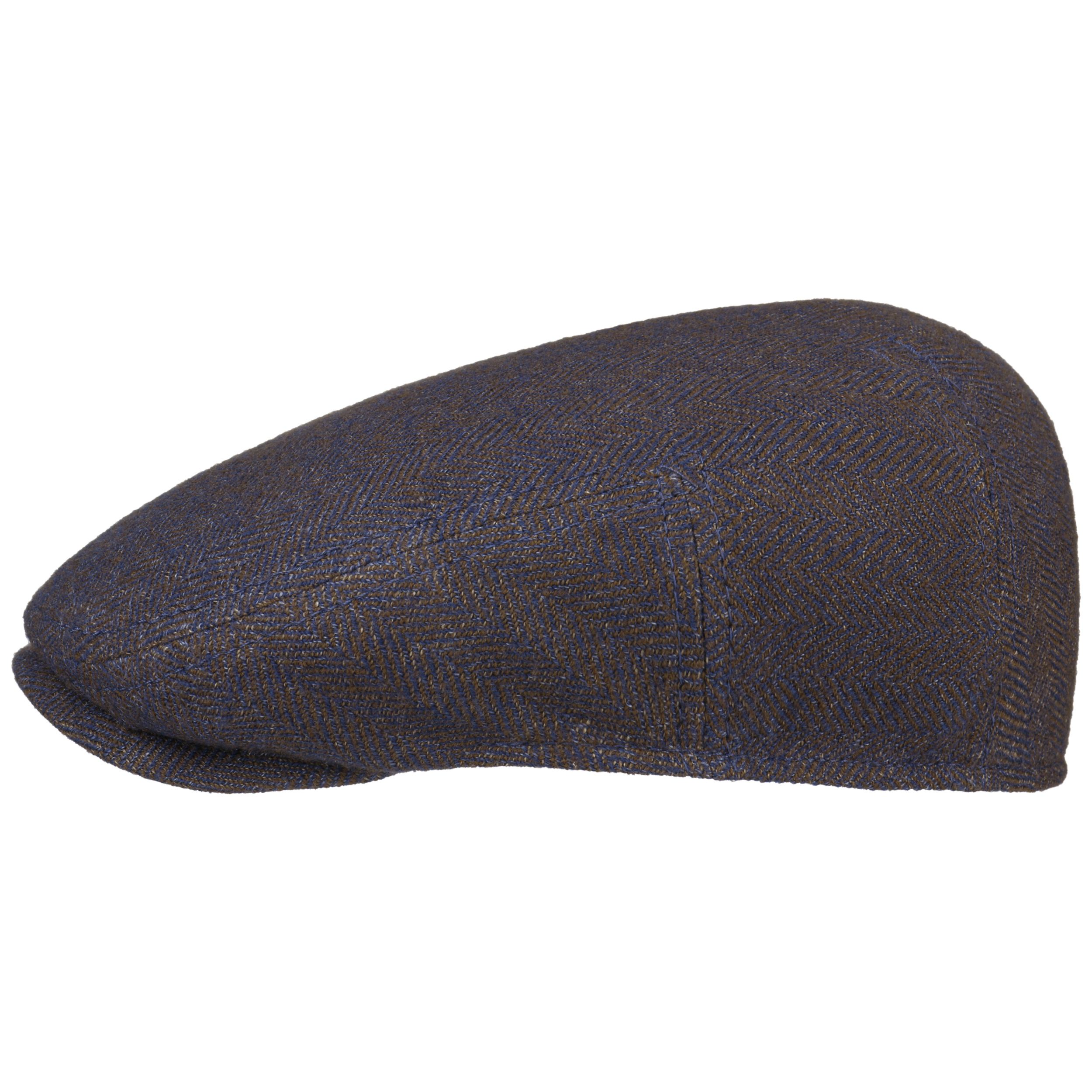 Twotone Herringbone Driver Flatcap by Stetson - 59,00