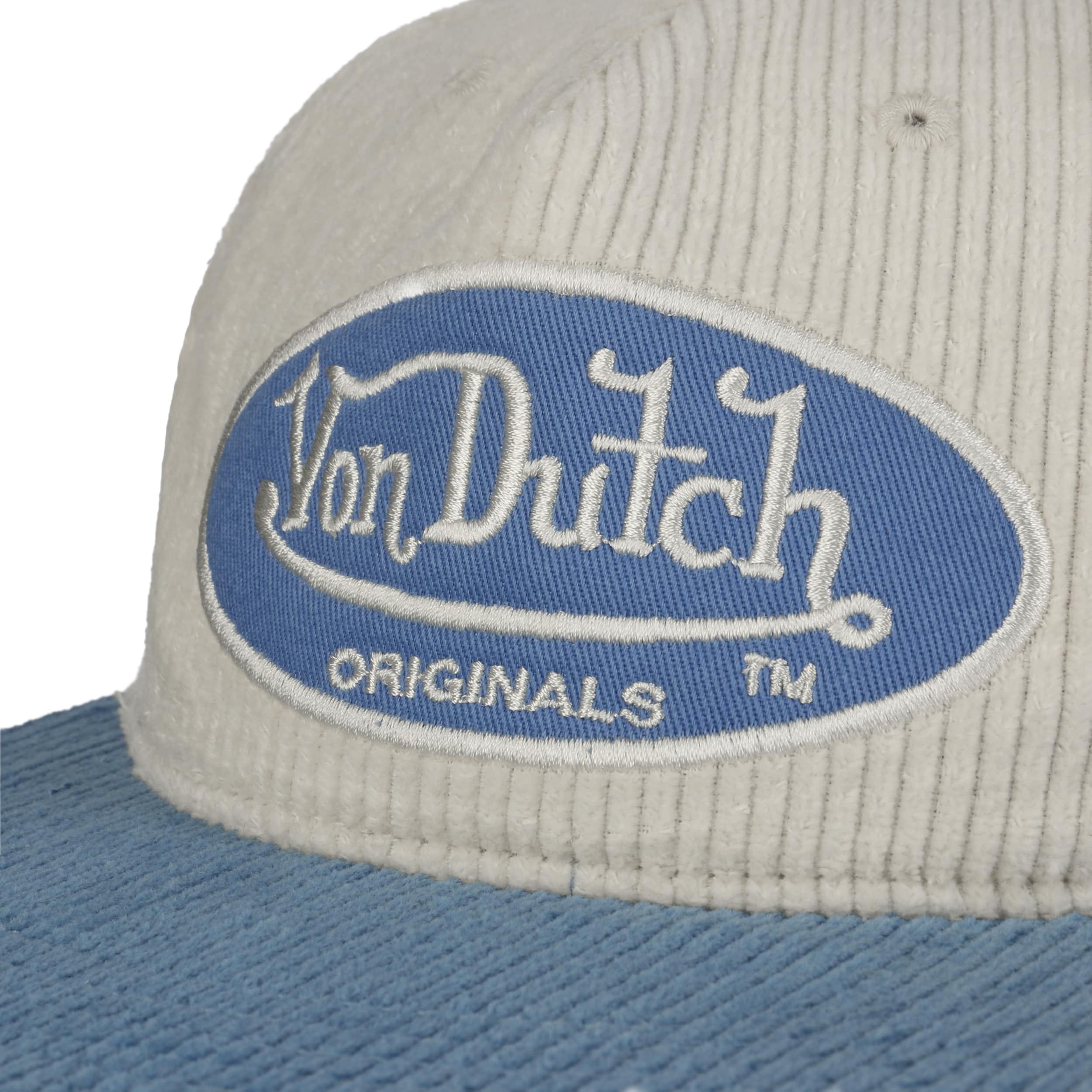 Utica Cord Oval Patch Cap by Von Dutch - 19,95