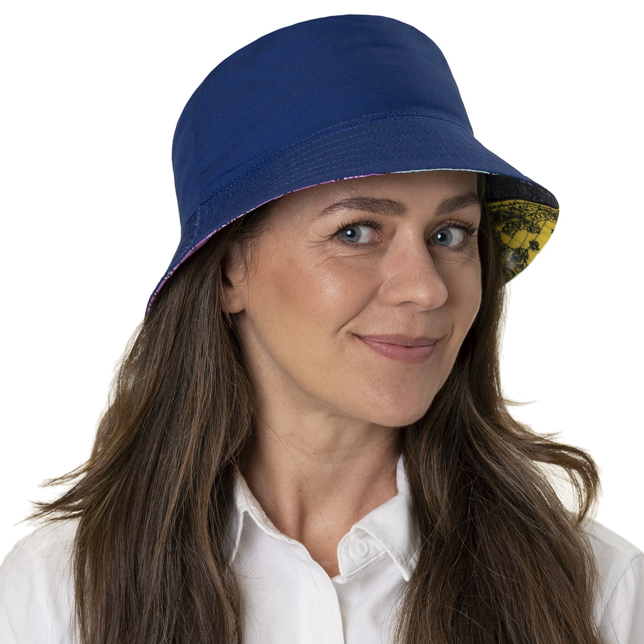 Vendbar Pattern-Mix Bucket Hatt by Lipodo - 249,00 kr