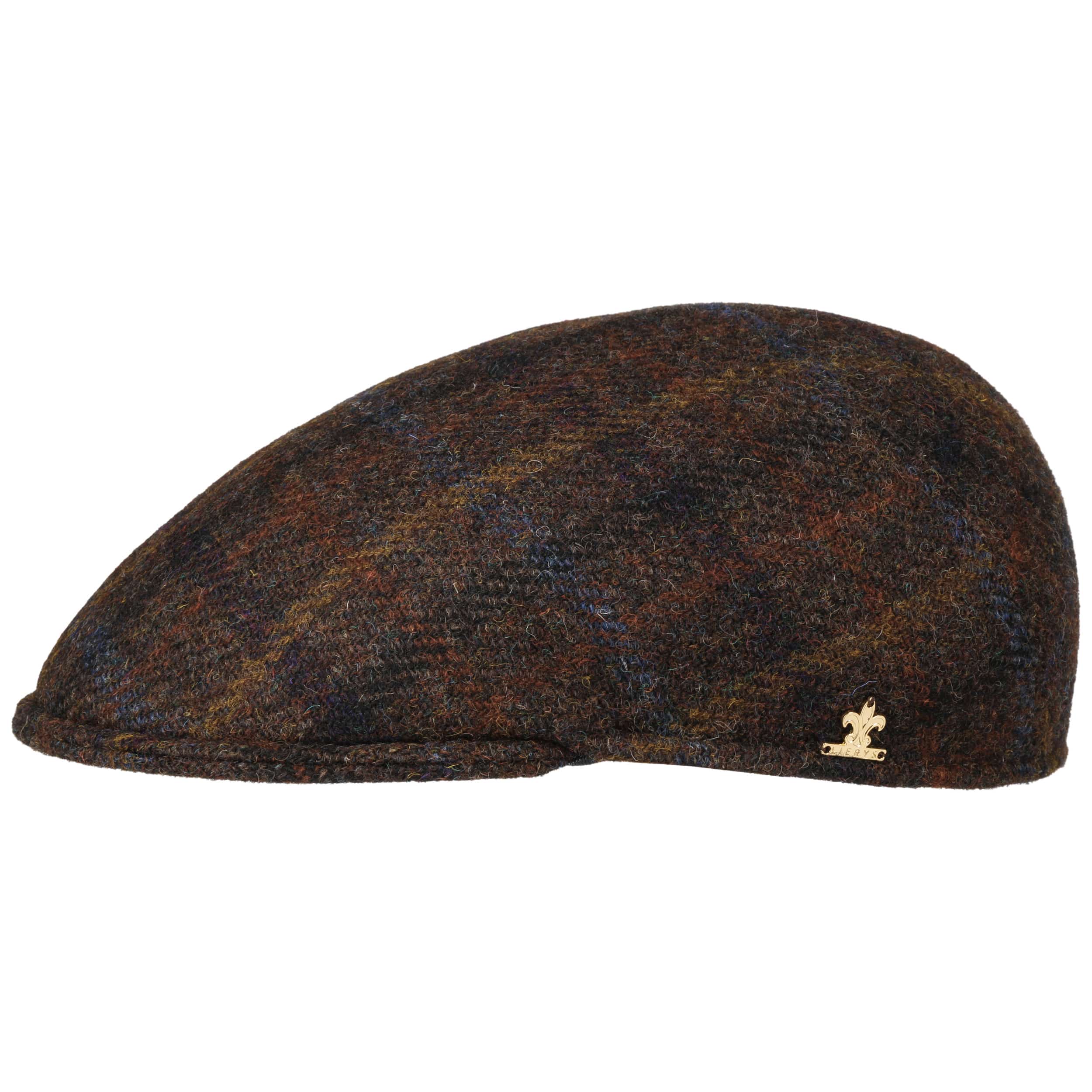 Vialo Wool Check Flatcap by Lierys Gold - 99,00