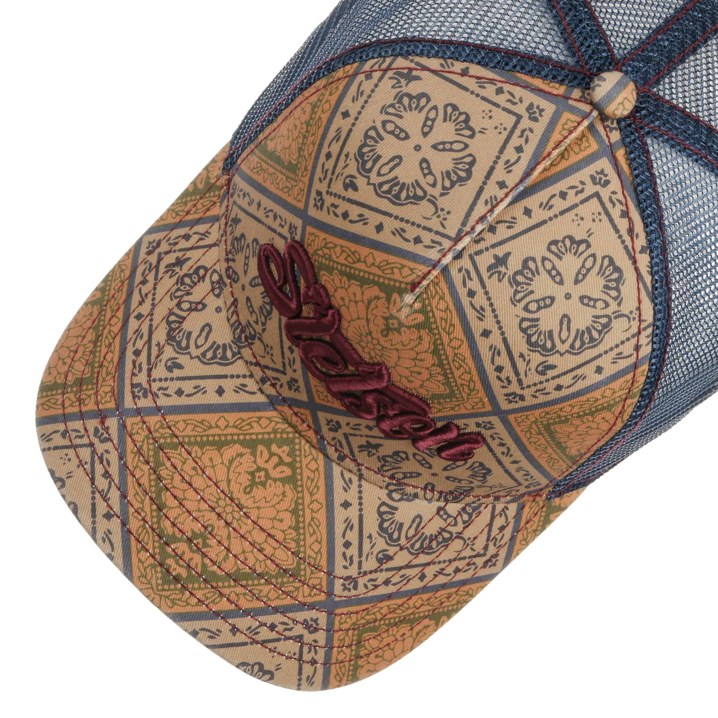 Vintage Print Trucker Keps by Stetson - 539,00 kr