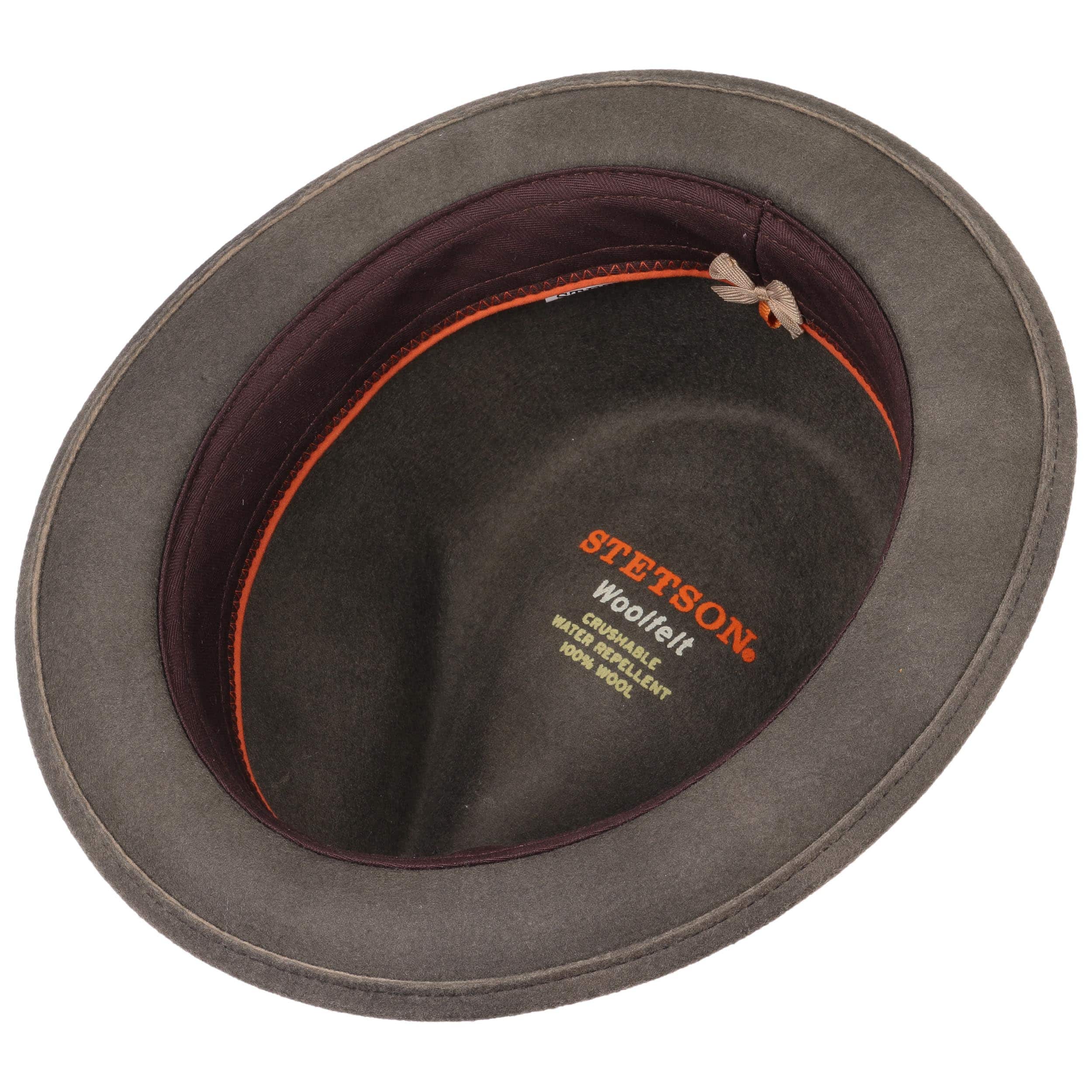 Washed Look Fedora Filzhut by Stetson - CHF 88.95