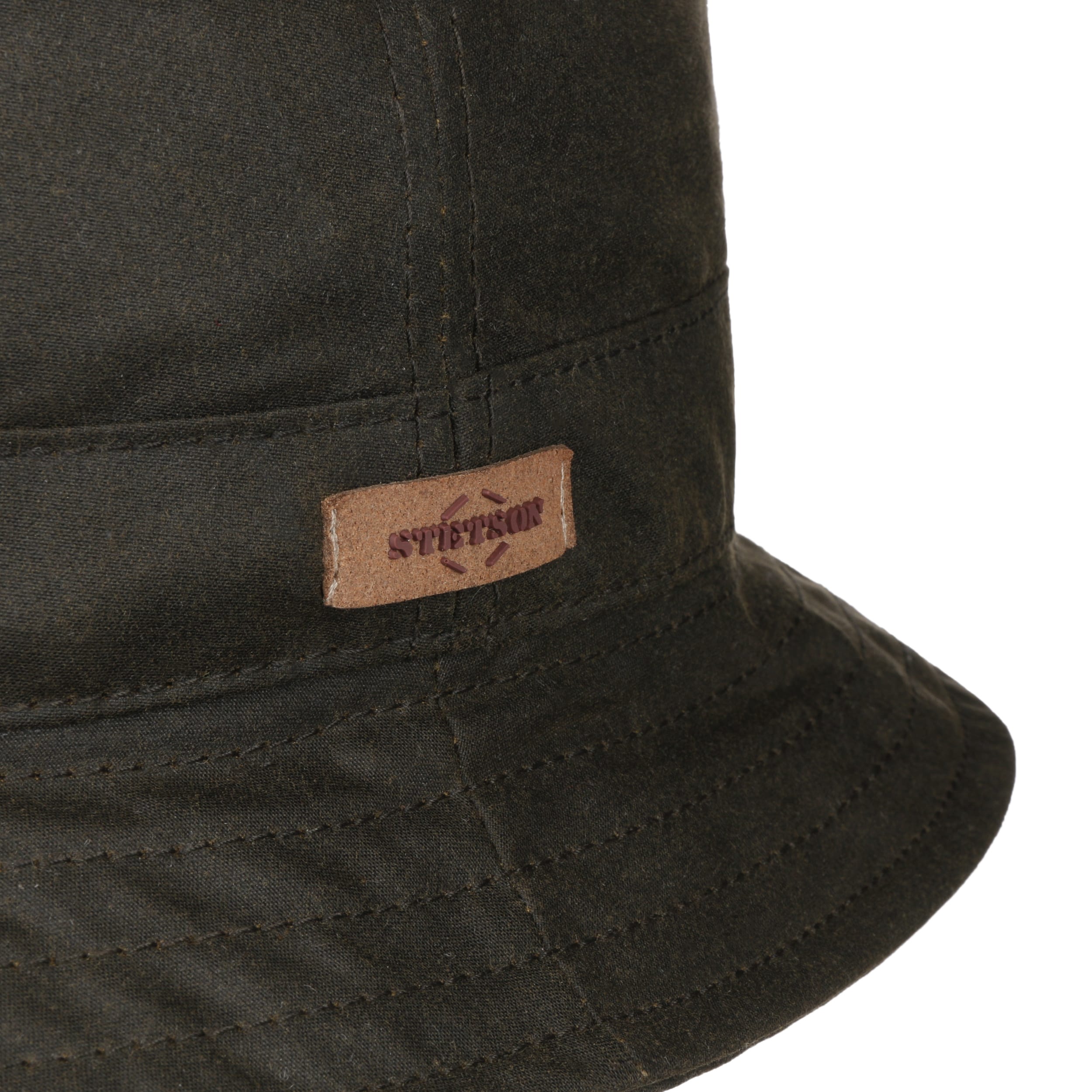 Waxed Organic Cotton Fiskehatt by Stetson - 1159,00 kr