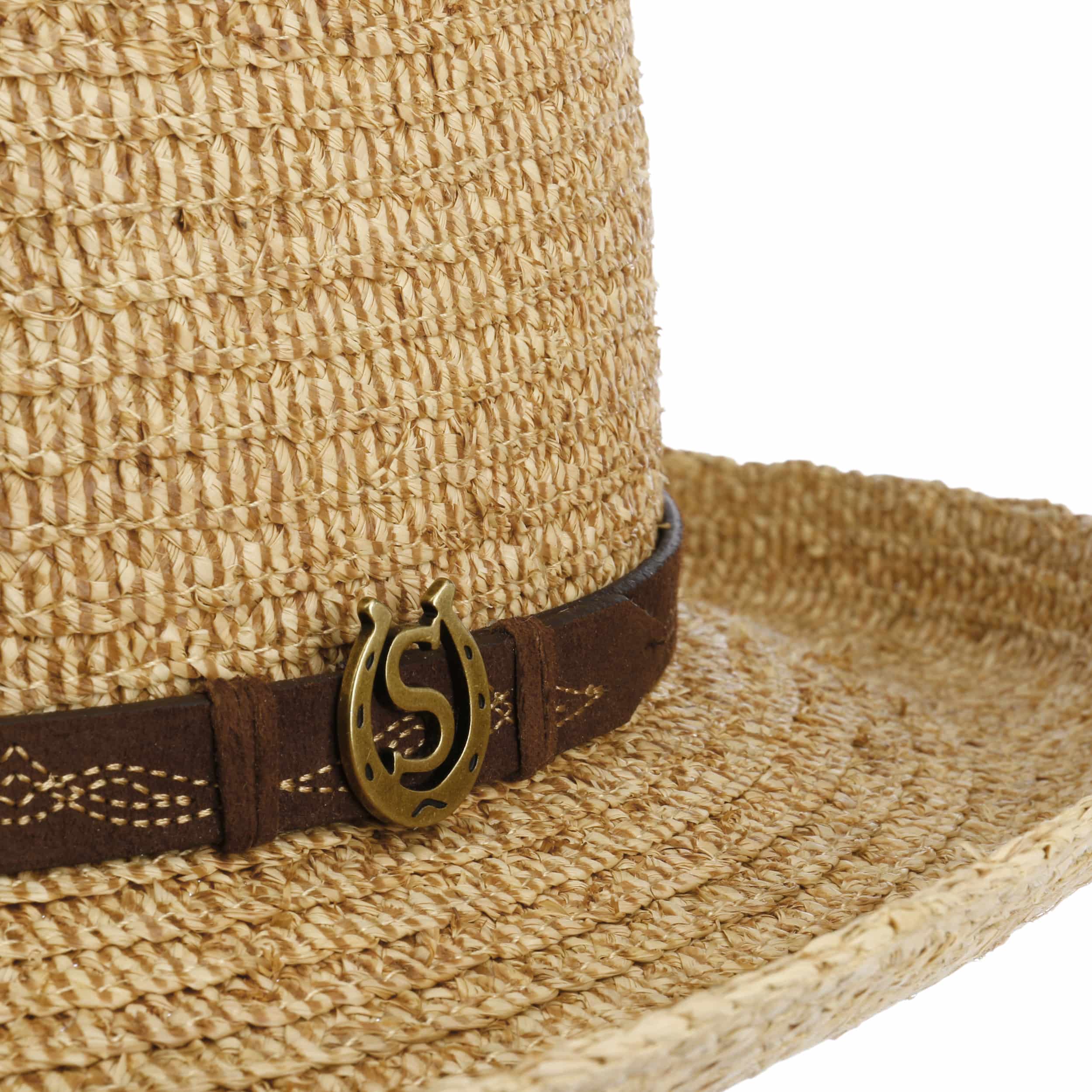 Western Fedora Strohhut by Stetson - 139,00