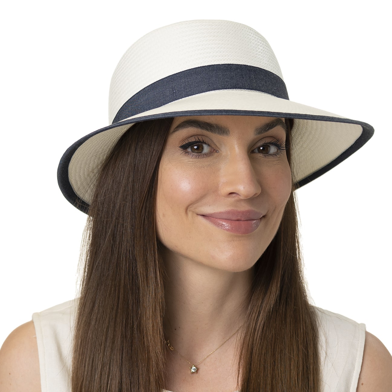 White Panama Denim Schute by Lierys - 129,00