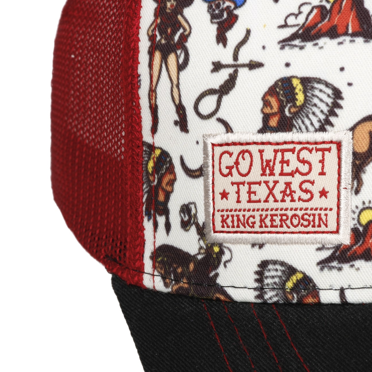 Wild Wild West Trucker Cap by King Kerosin - 29,99