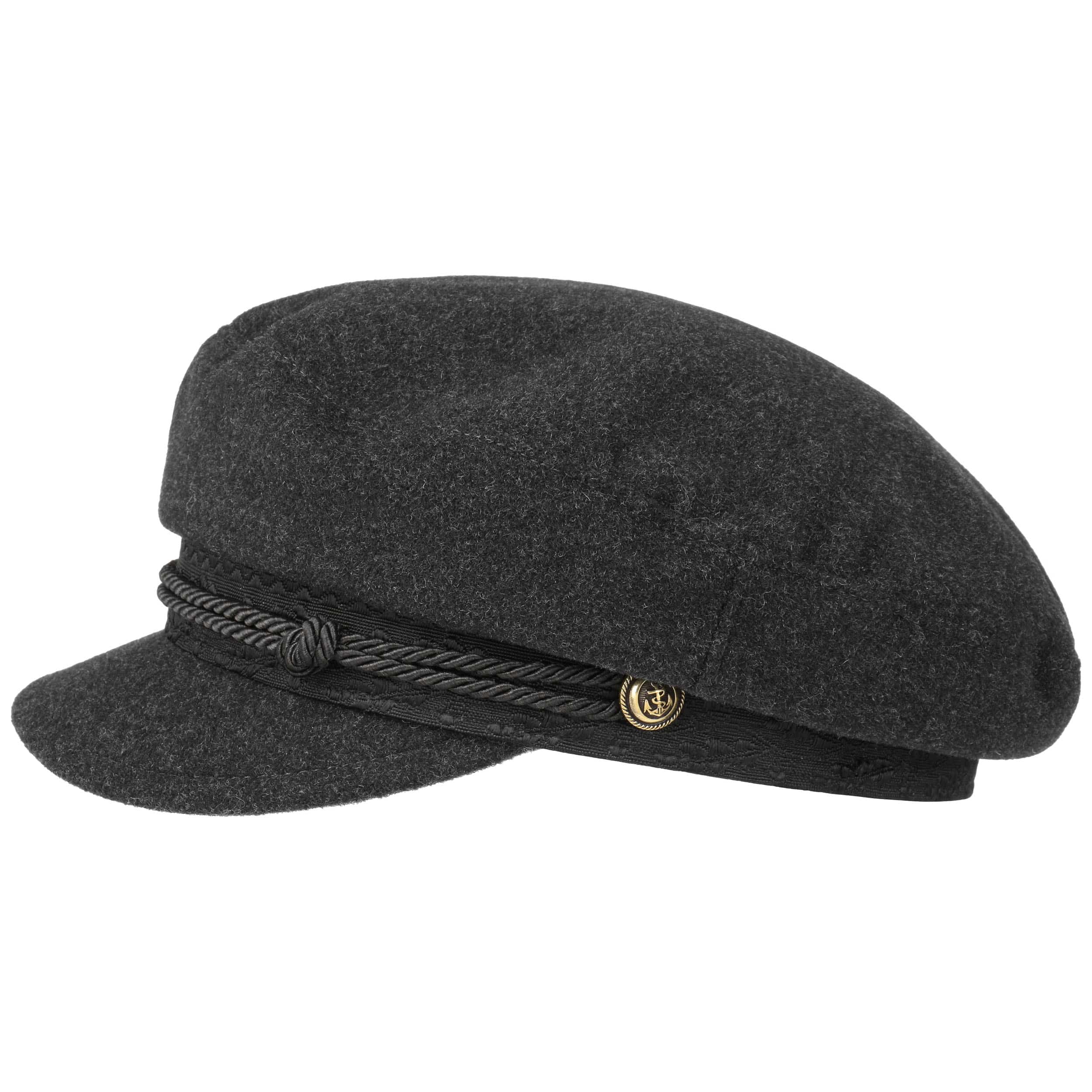 Wool Cashmere Riders Cap by Stetson - 59,00