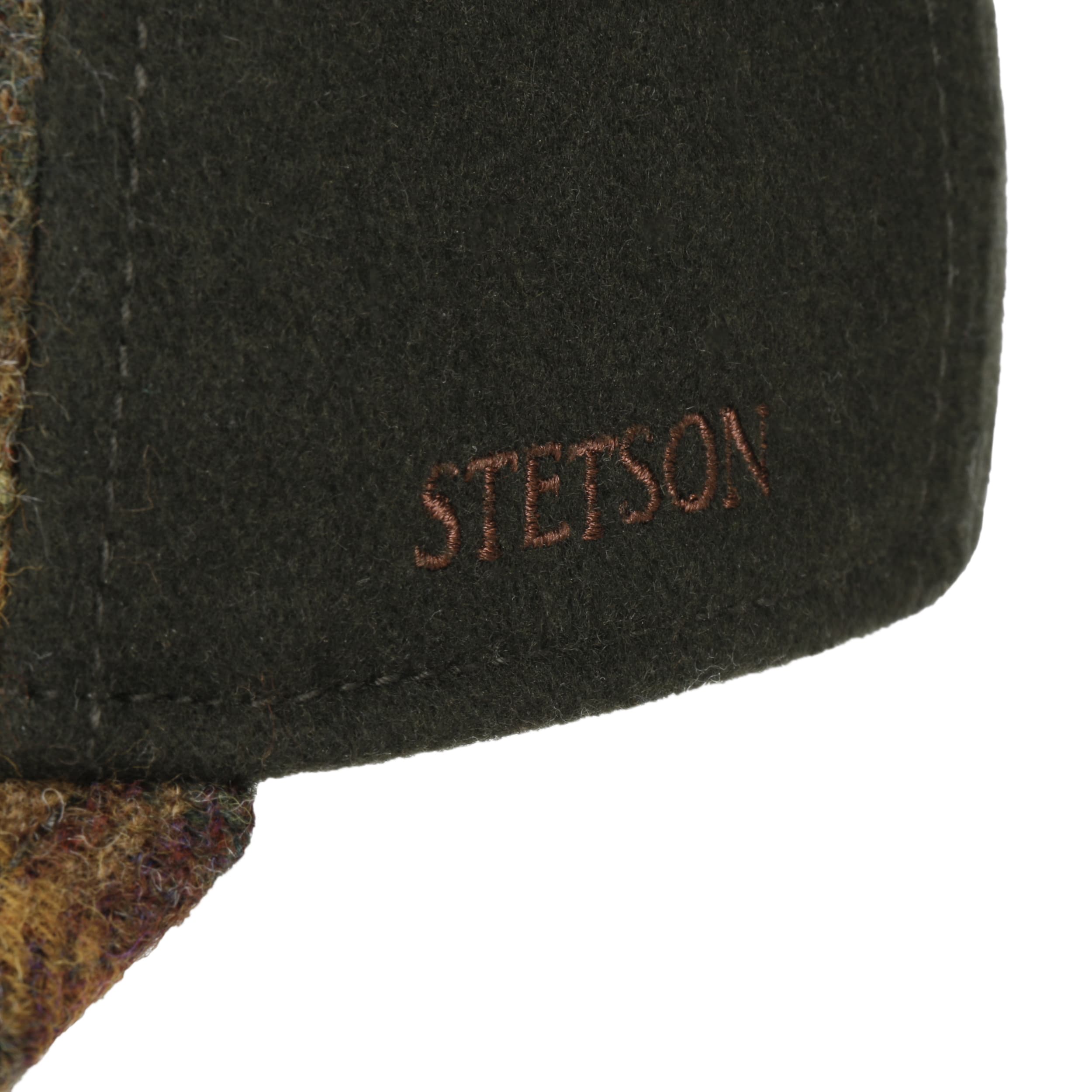 Wool Check Trucker Cap by Stetson - 69,00