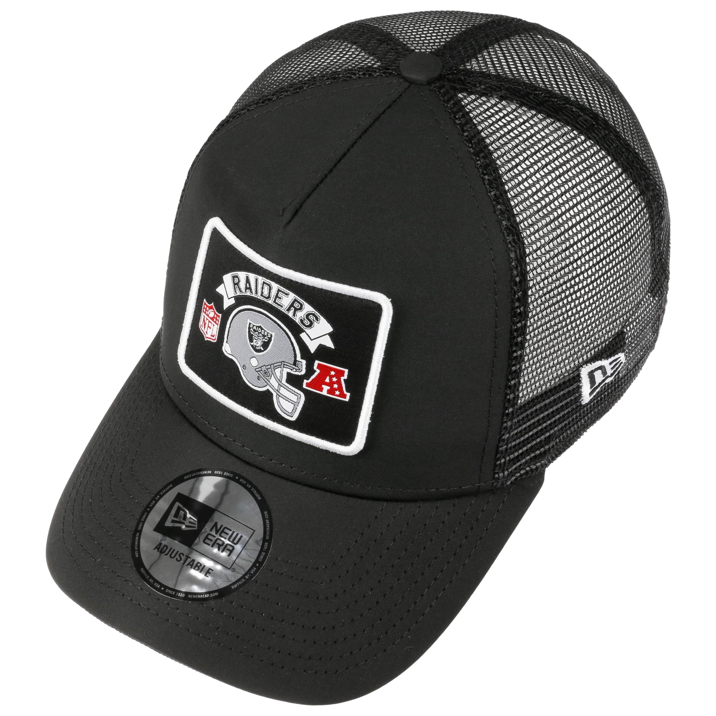 Wordmark Raiders Trucker Cap by New Era - 27,95