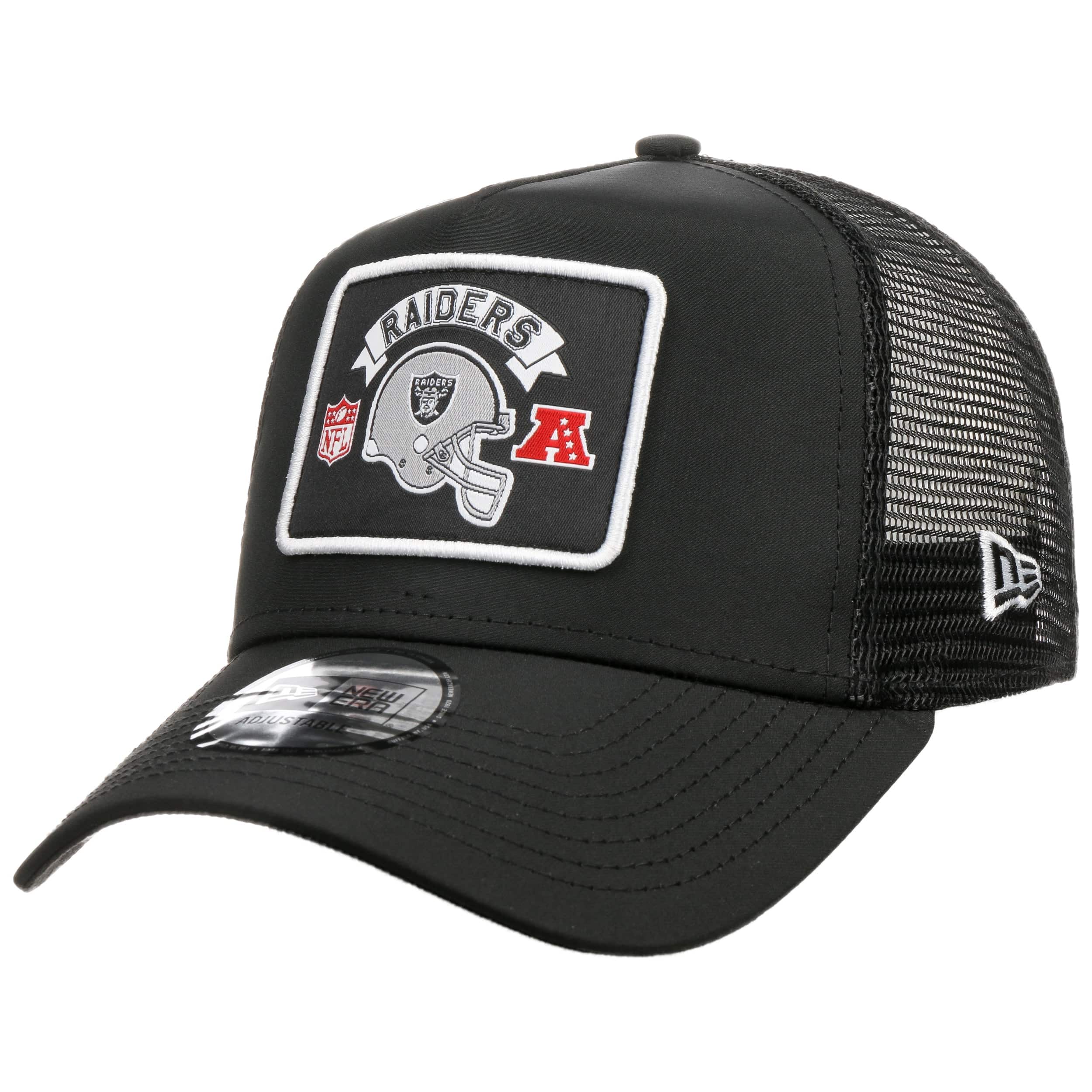Wordmark Raiders Trucker Cap by New Era - CHF 30.95