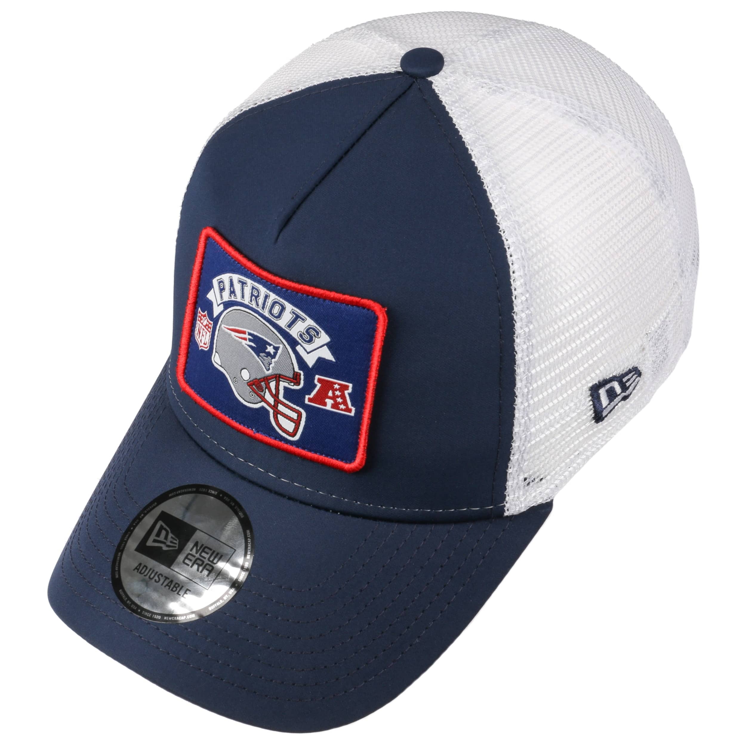 Wordmark Trucker Patriots Cap by New Era - 27,95